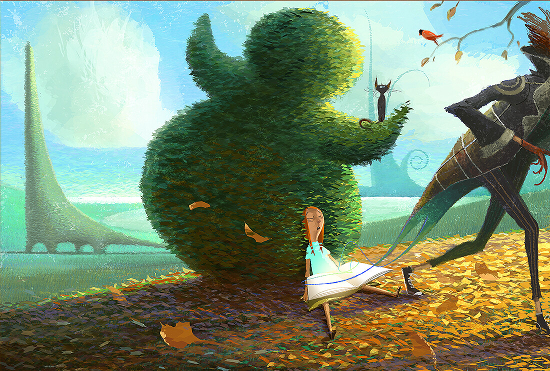 August Hall - Concept Art