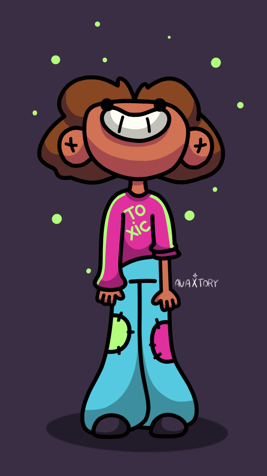 AvaXtory - TOXIC GIRL (character design)