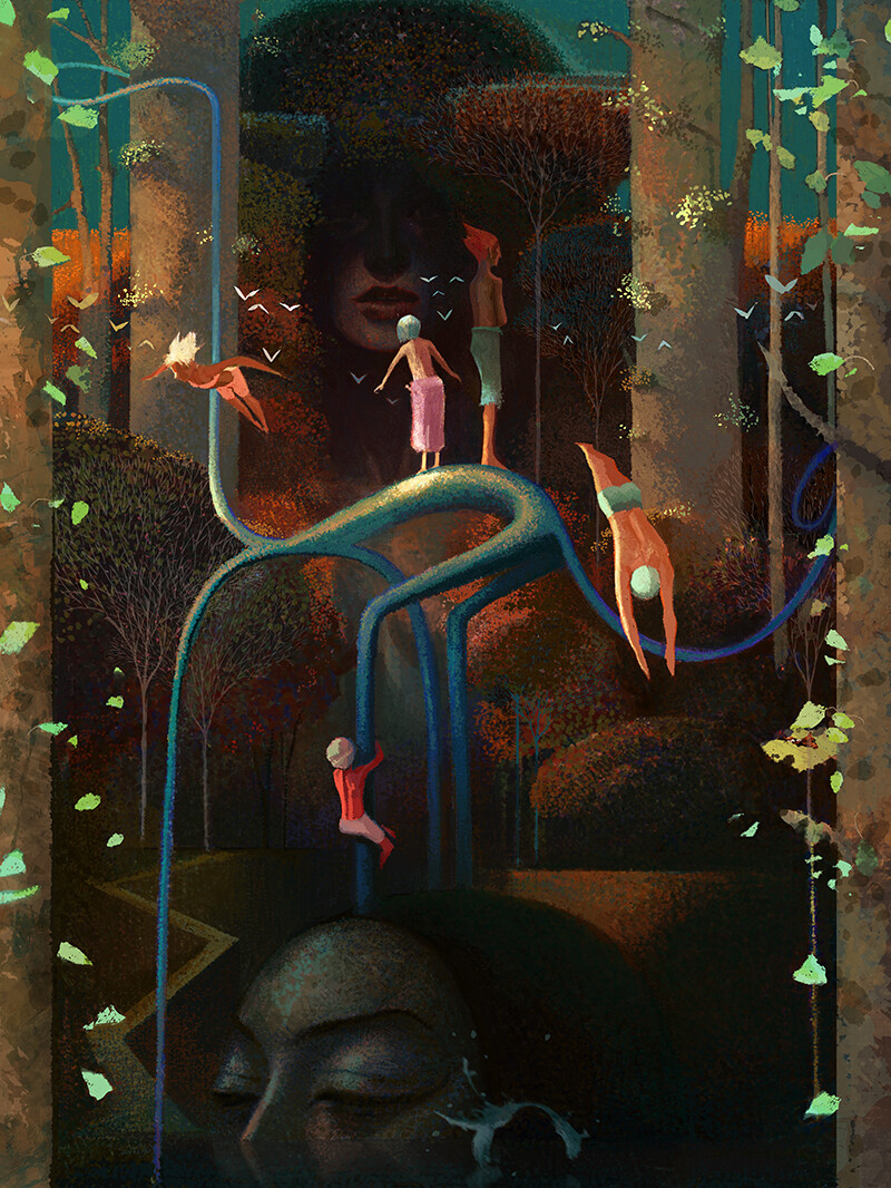 August Hall - Concept Art