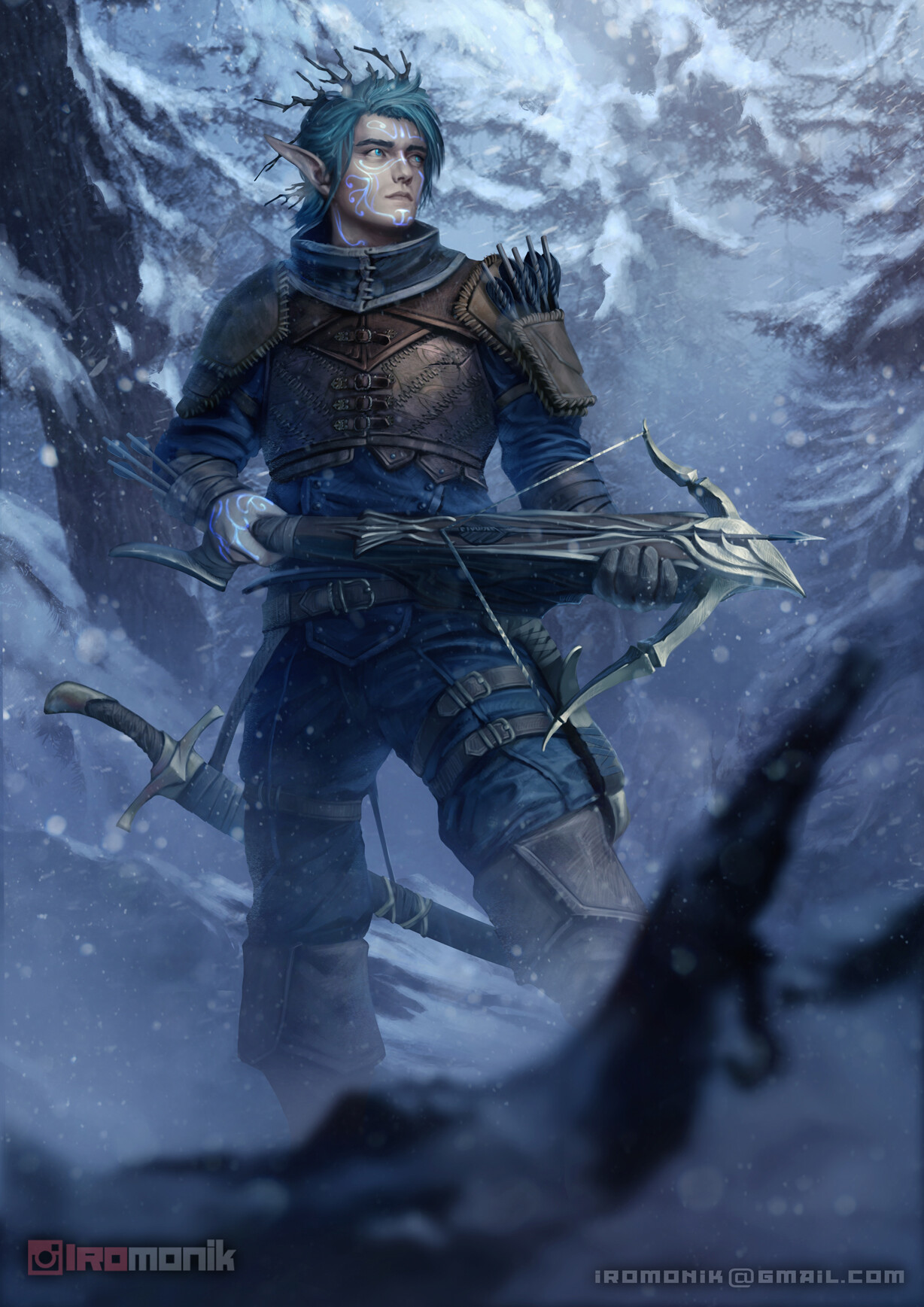 ArtStation - Araxis Eladrin Elf