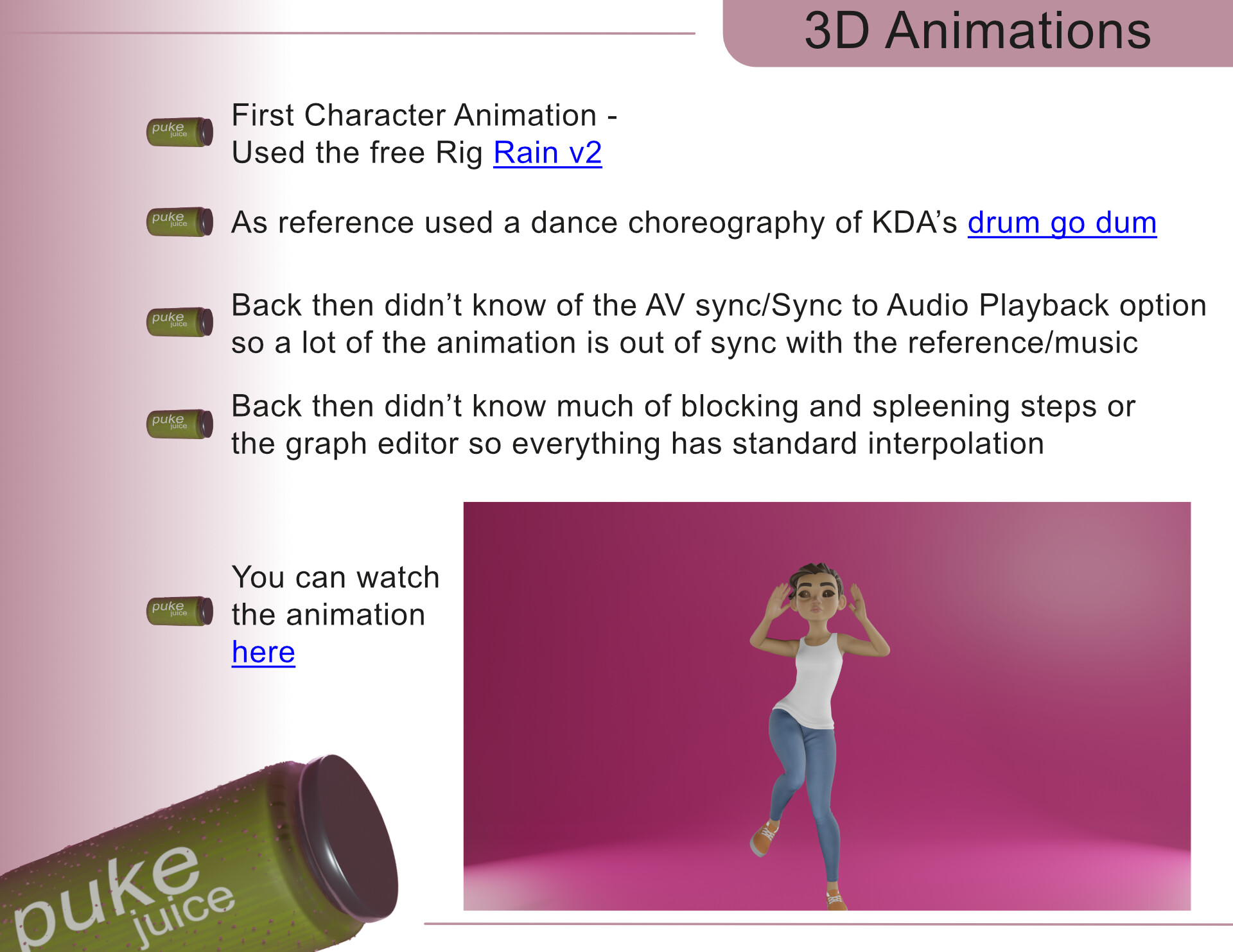 Stephanie Platz - College Entry Portfolio (3D Animation HND Edinburgh ...