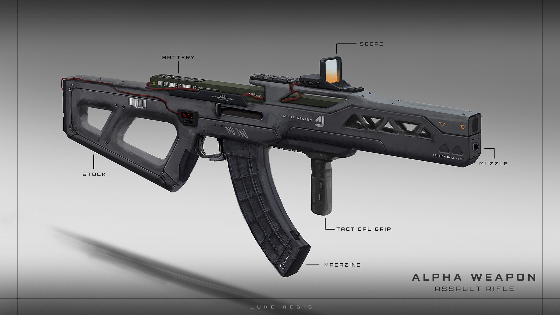 Luke Aegis - ALPHA WEAPON