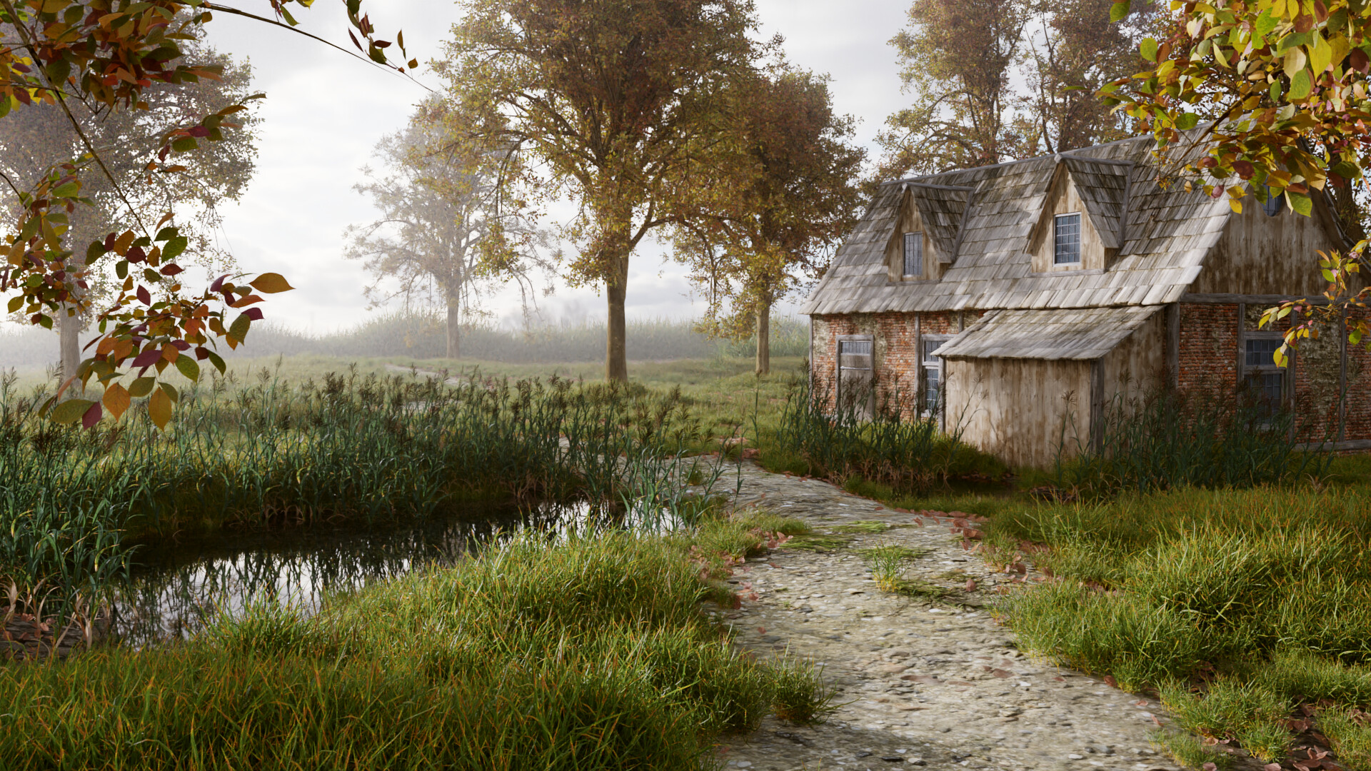 ArtStation - Farmhouse scene