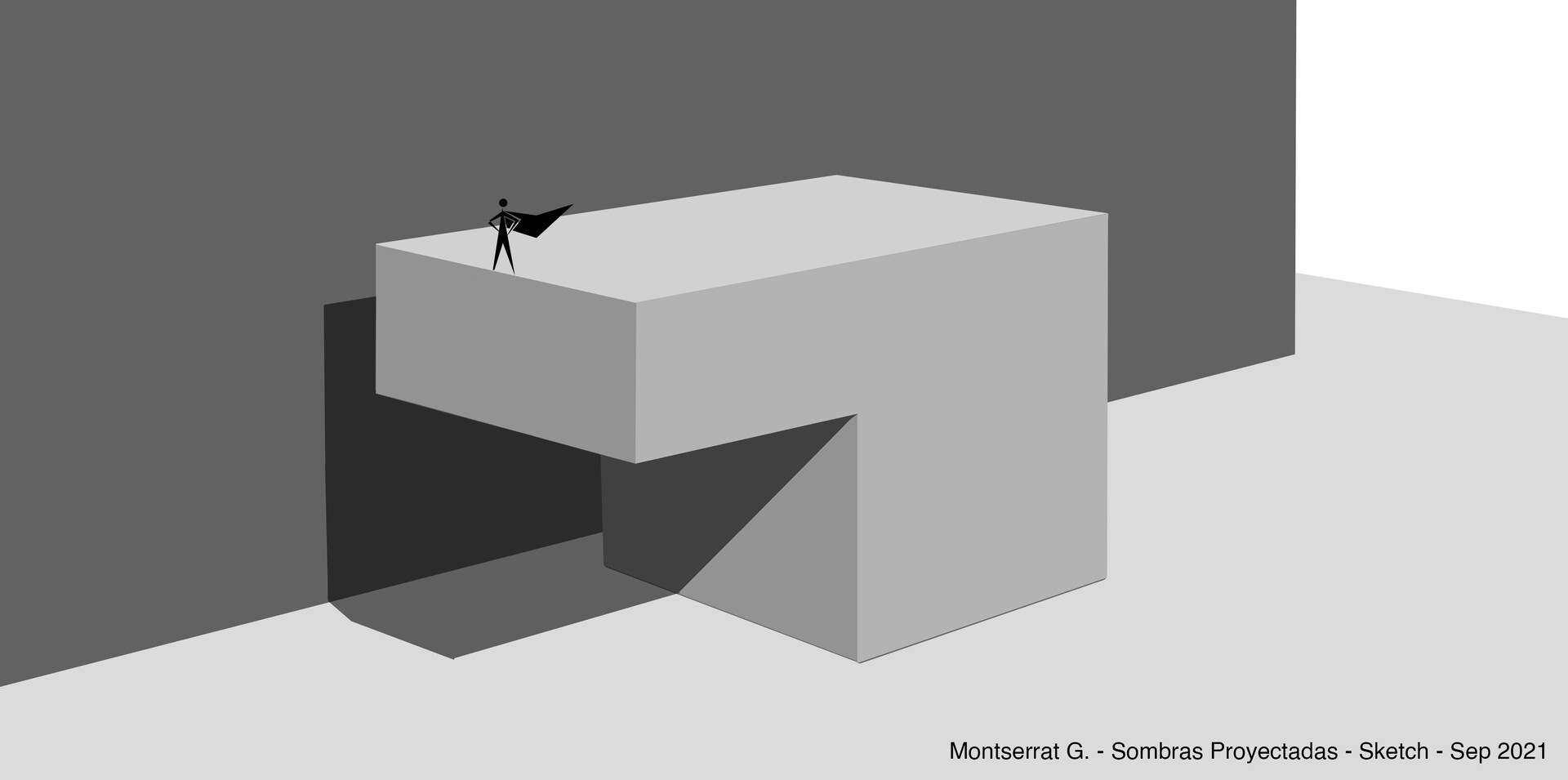 ArtStation - Super StickMan_Shadow practice