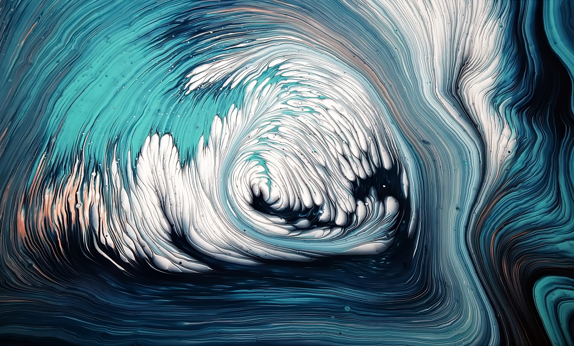 Fiona Art - Winter Fairytale ~ Straight acrylic pour with Waterfall cup ...