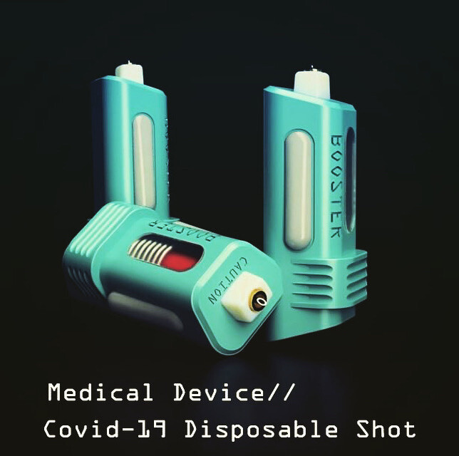 ArtStation - Covid 19 Booster device