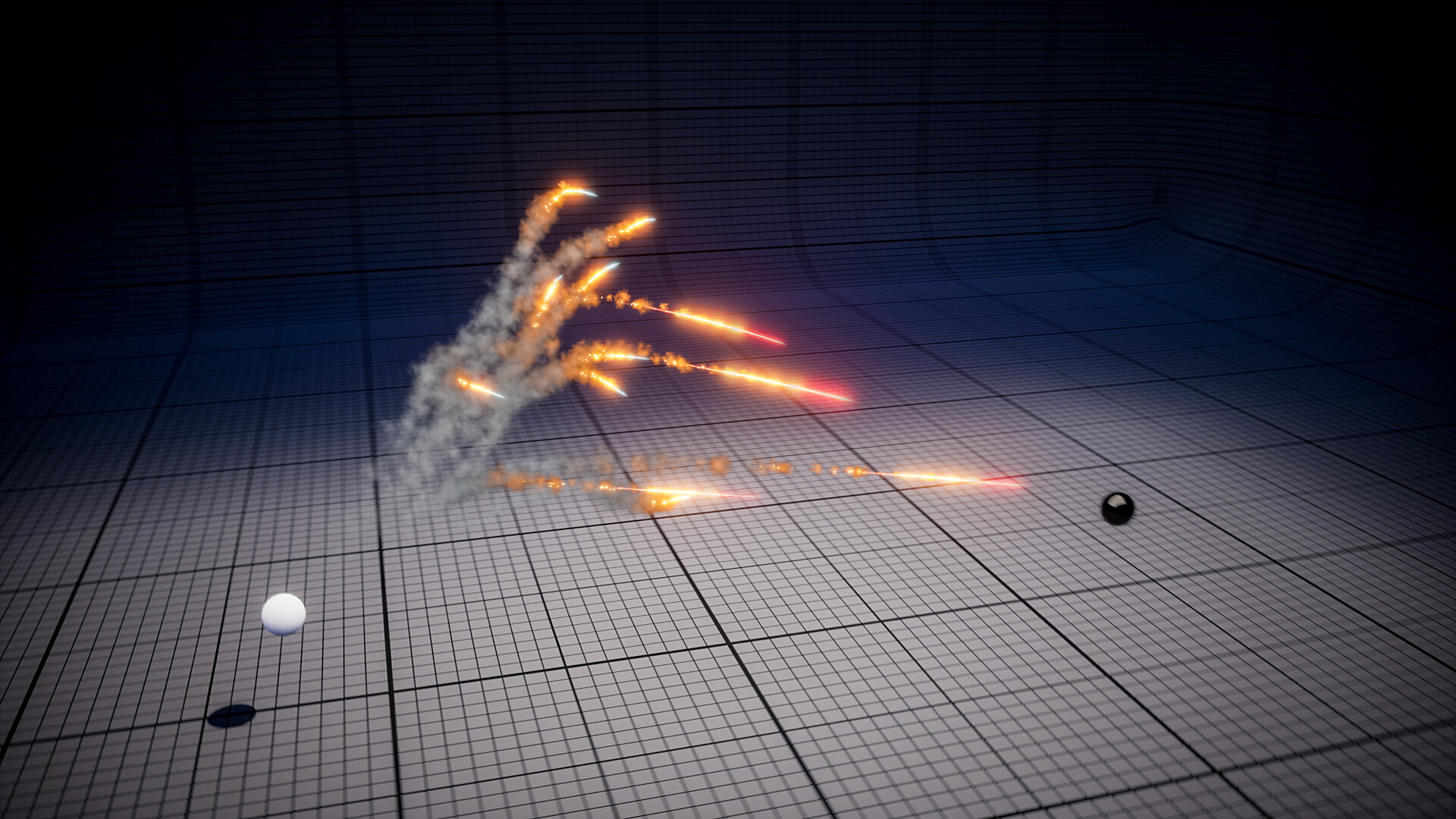 Luis Eduardo Catenacci - Missile Strike - Unreal Engine 4.26 Niagara System