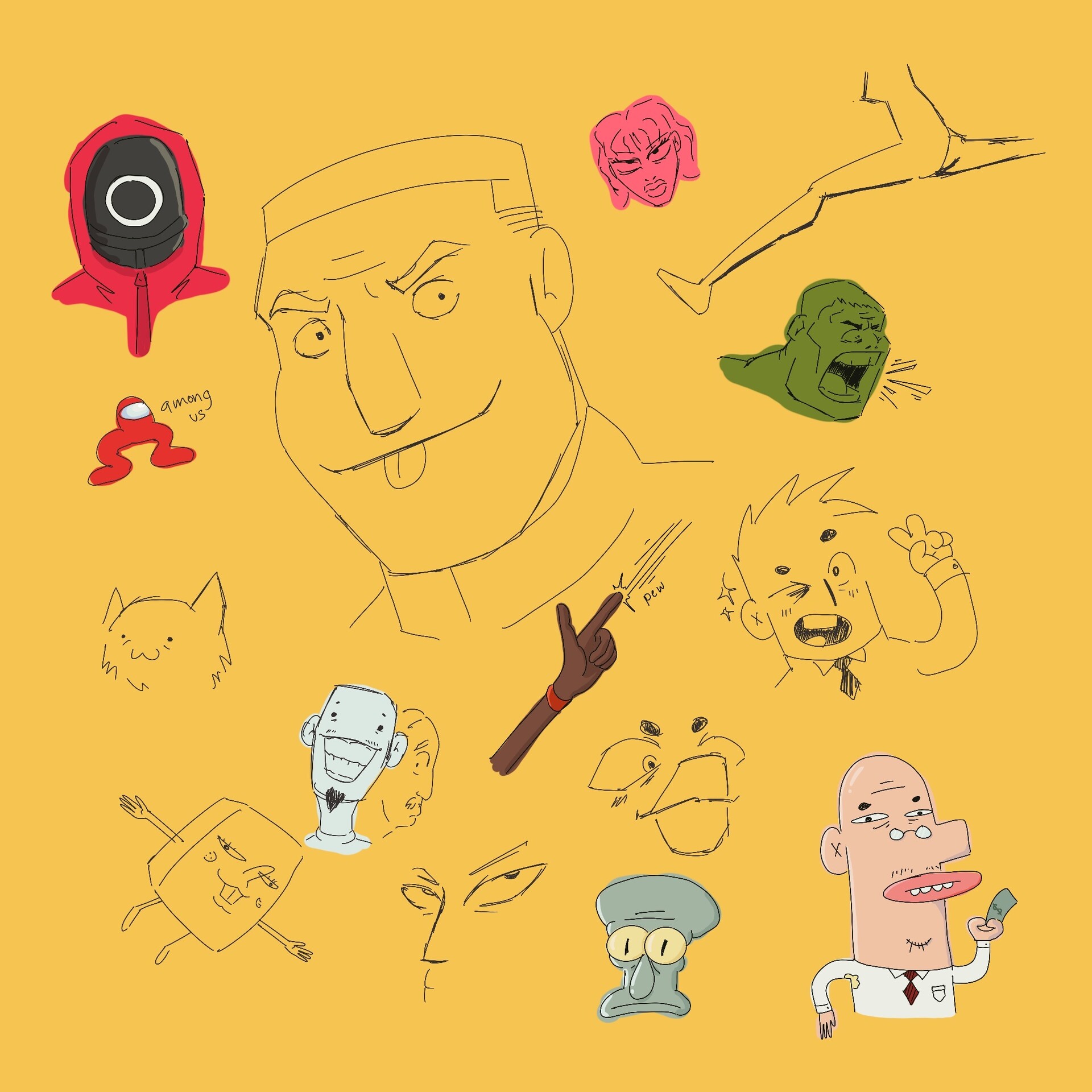 ArtStation - Sketchy sketch