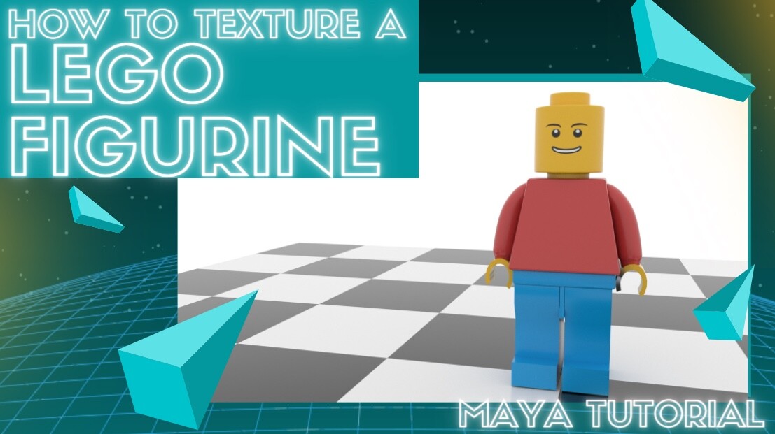 ArtStation - Lego figurine texture