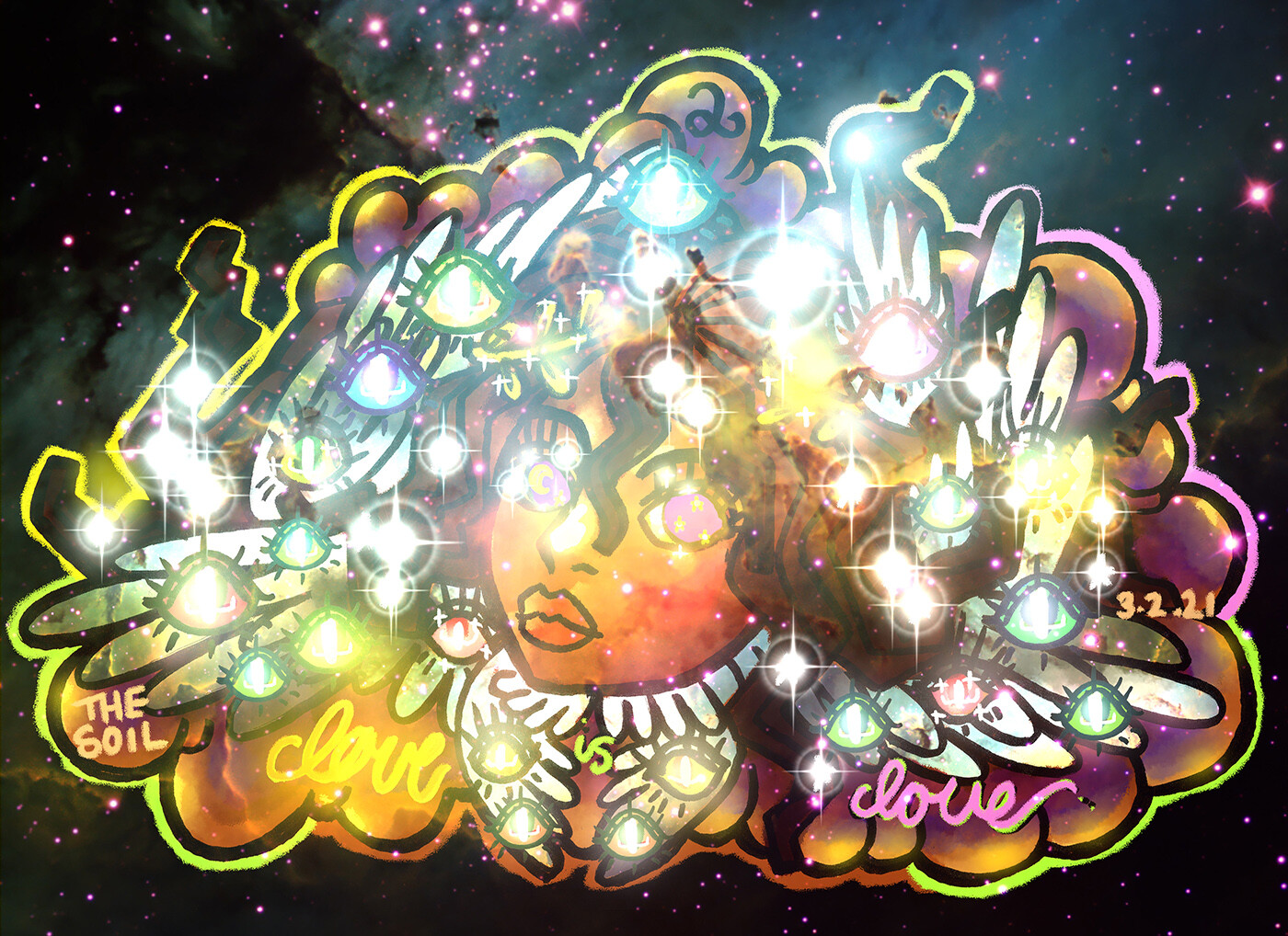 Galaxy Sega - Art reworks