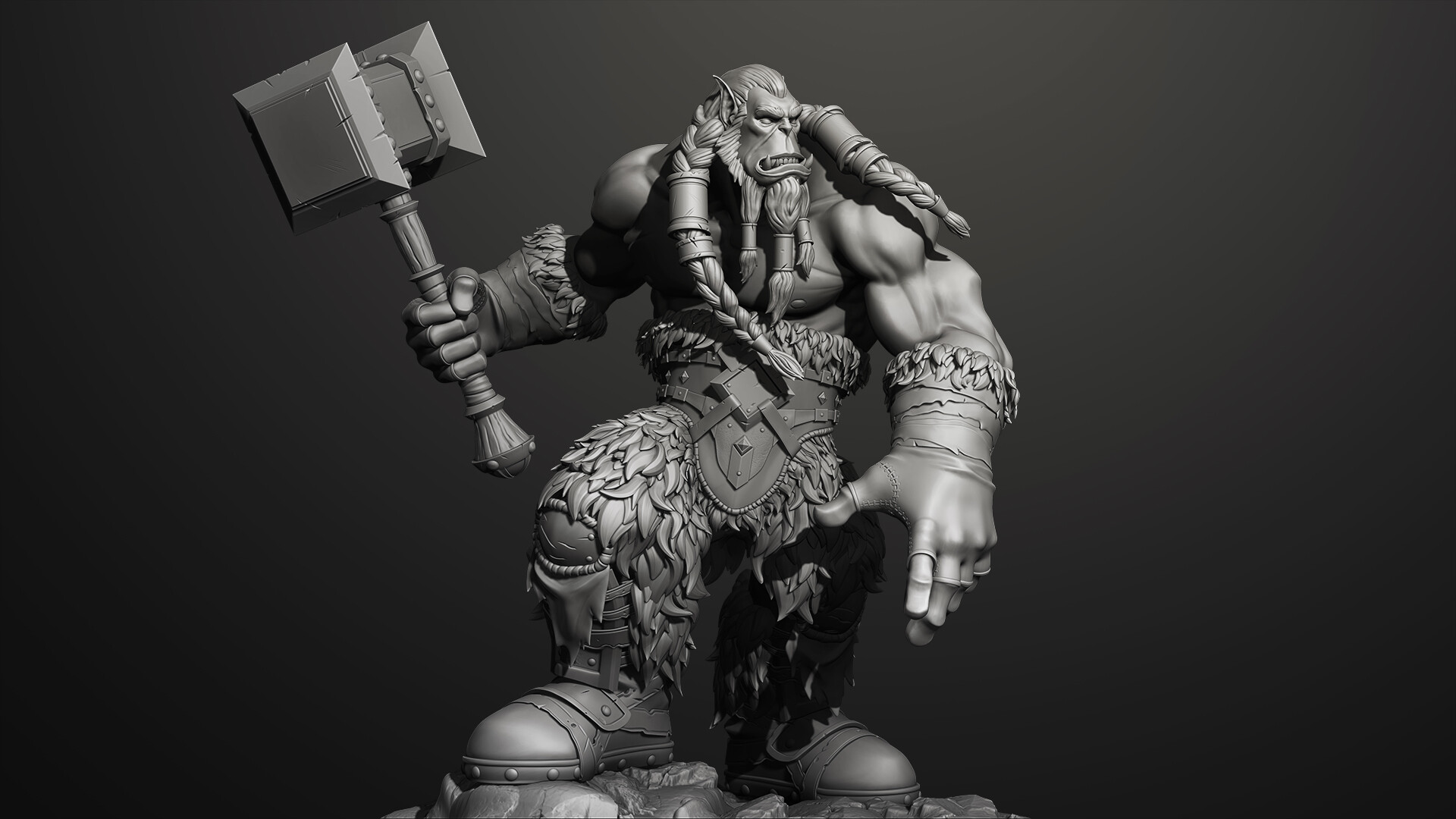 ArtStation - Thrall "The Horde's Warchief"