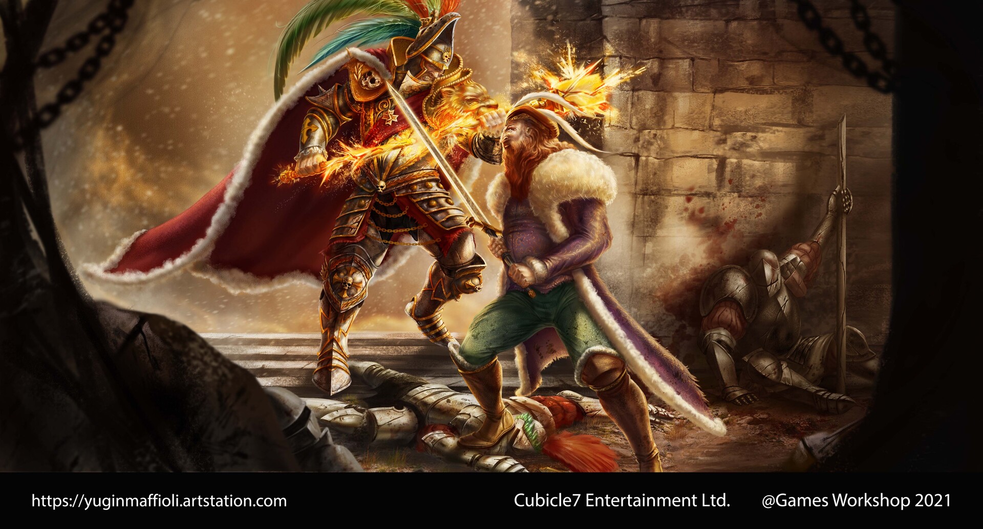 ArtStation - Shattering of Ghal Maraz