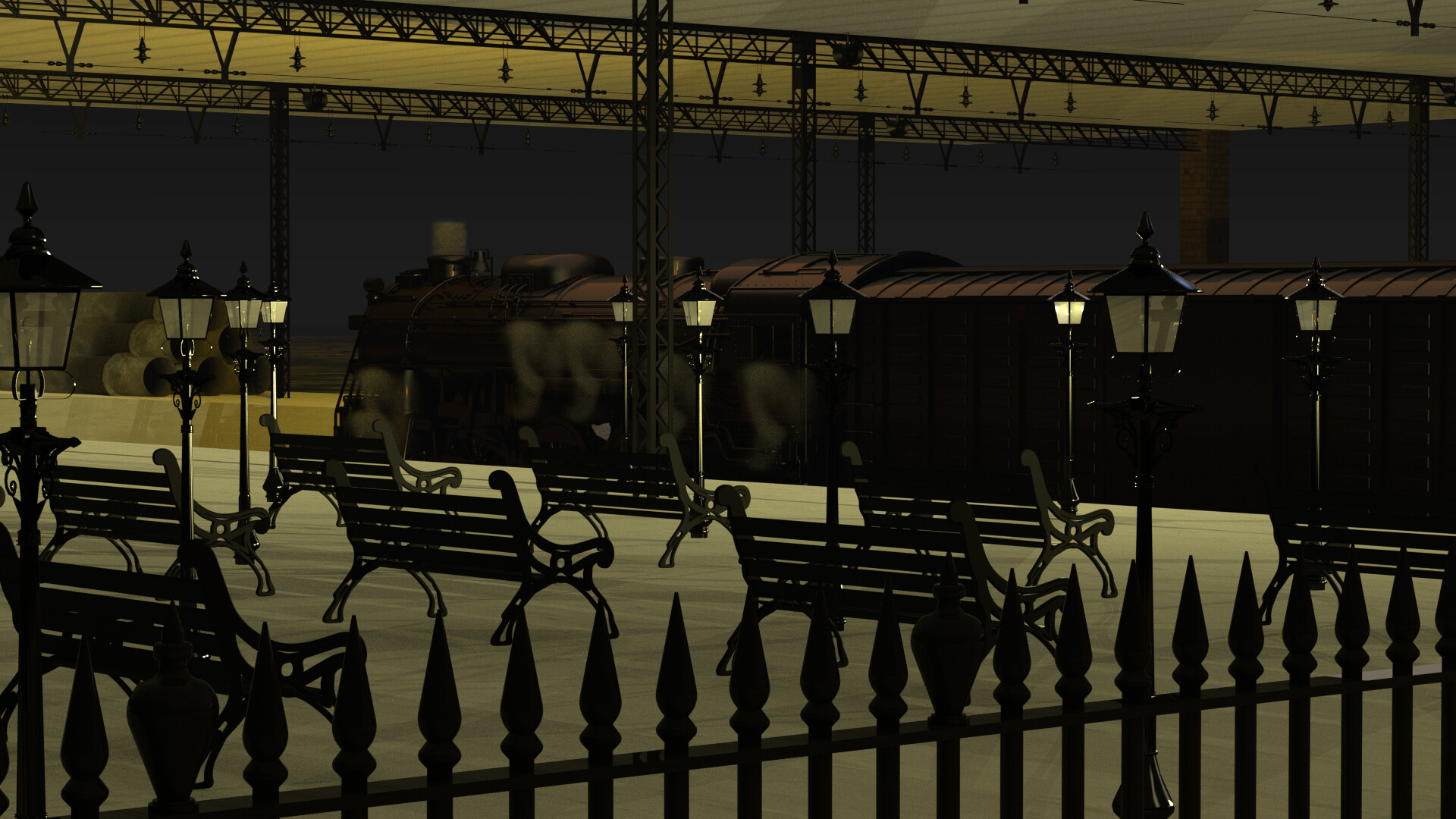 Franz Paredes - Train Departure