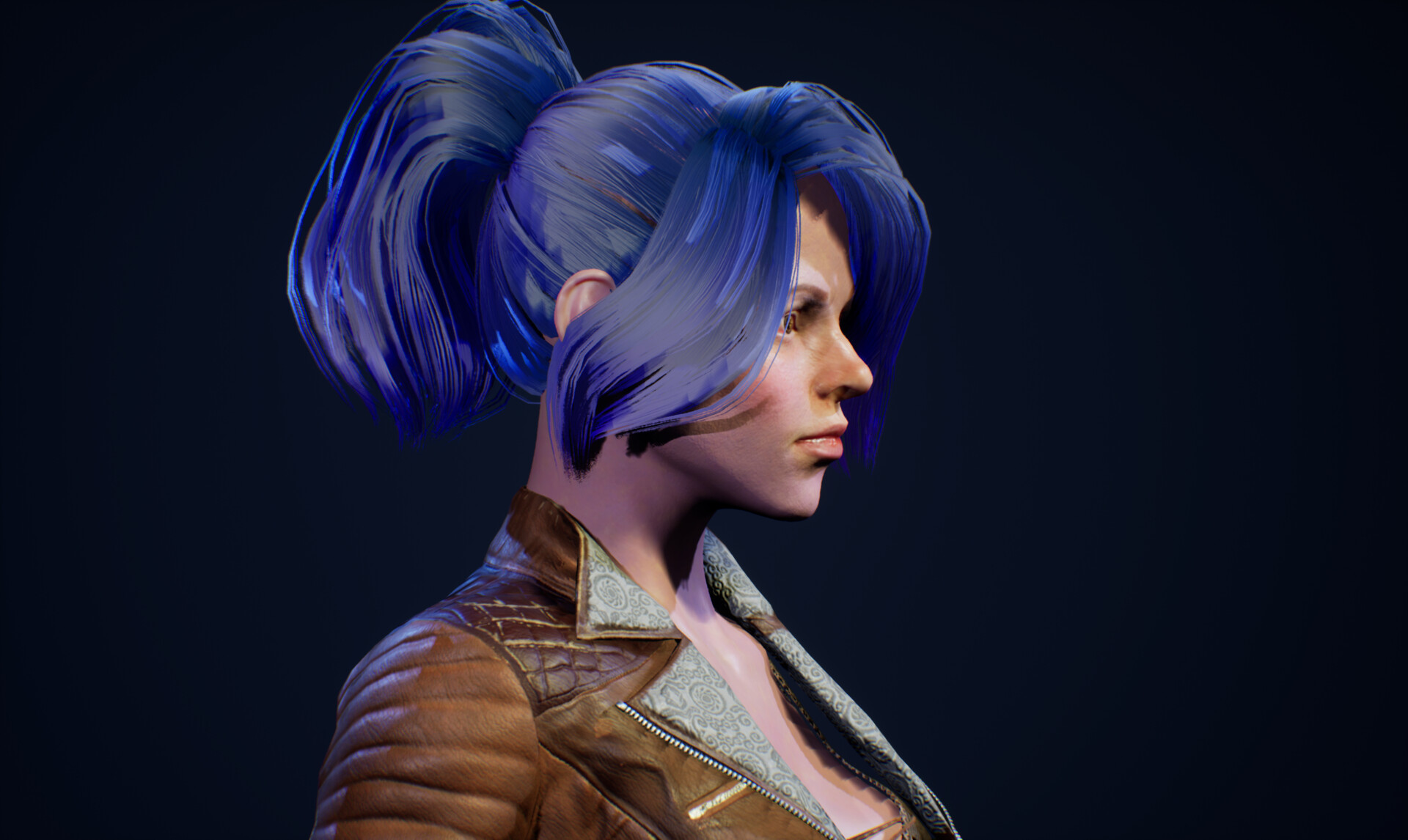 ArtStation - female game character for AA games