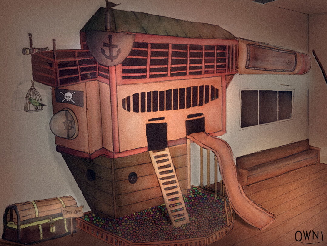 ArtStation - Pirate Playground Area