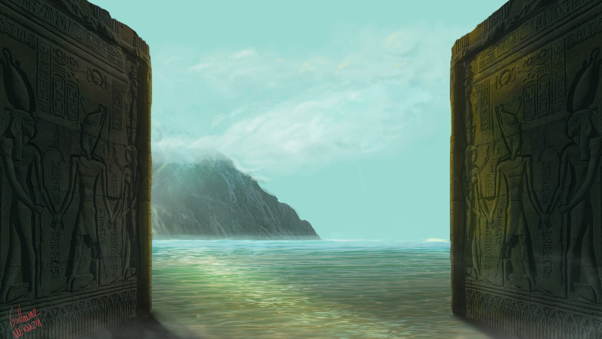 ArtStation - first inctrustation exercise