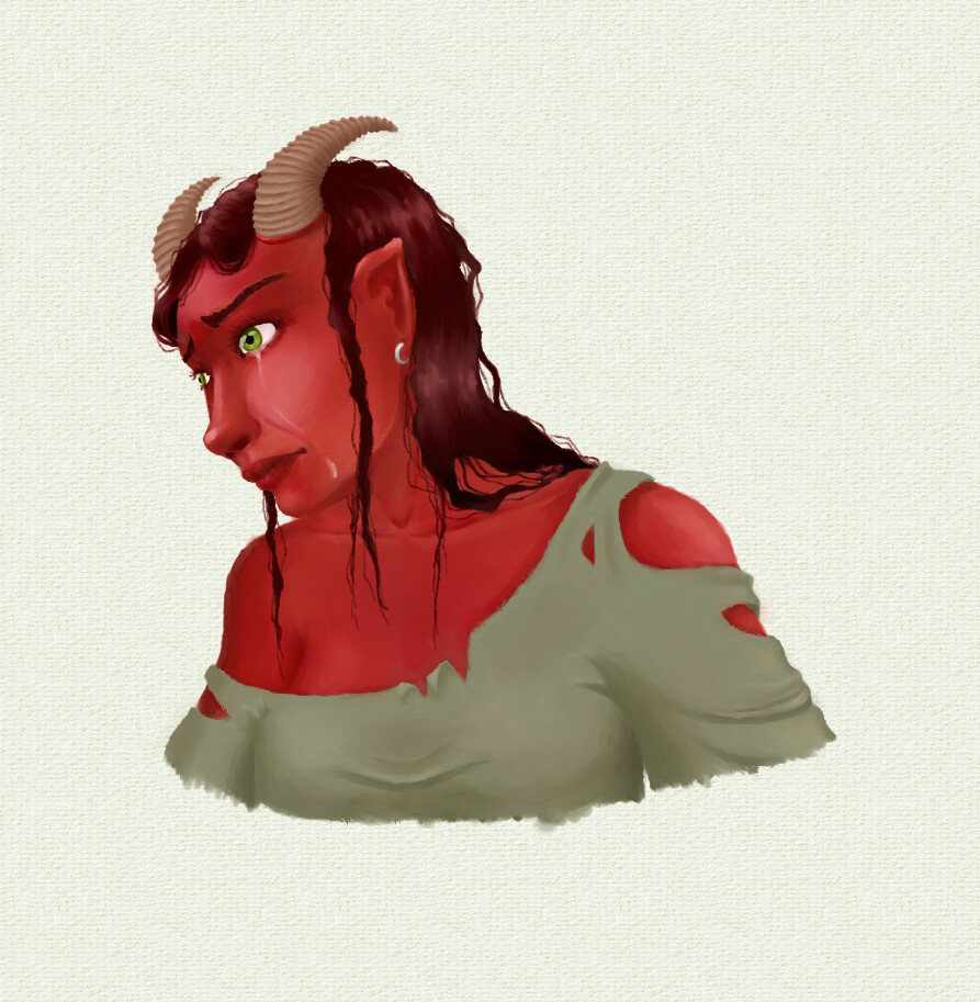 ArtStation - Crying Demon