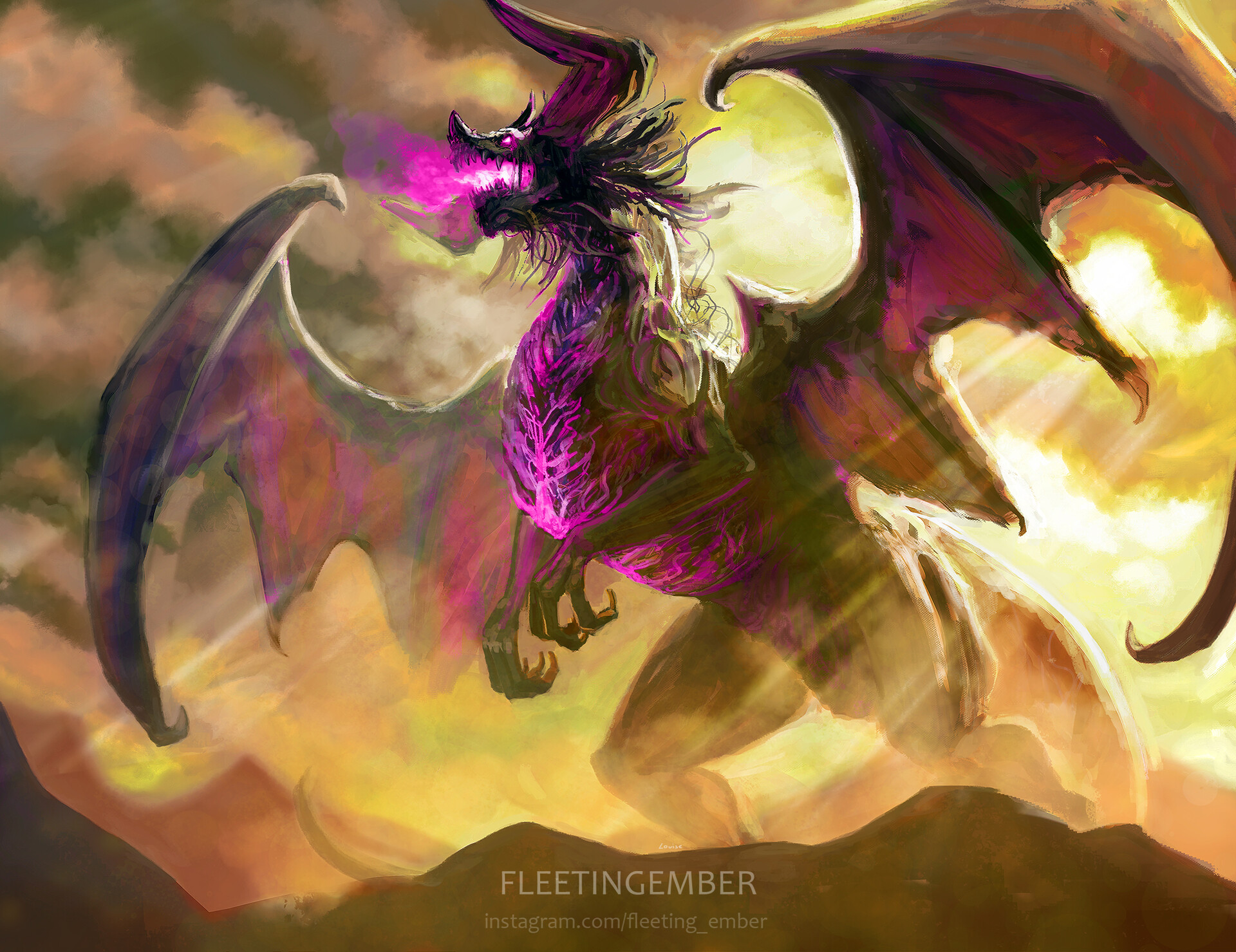 ArtStation - Black Dragon