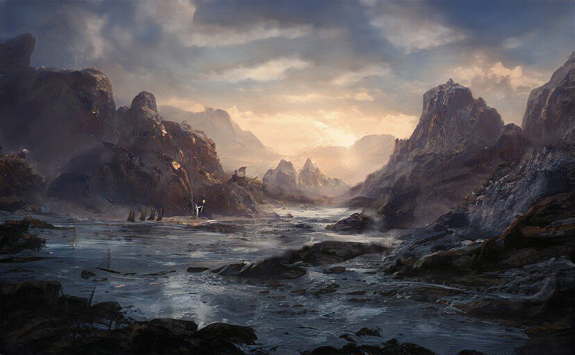 ArtStation - Environment exploration - digital painting