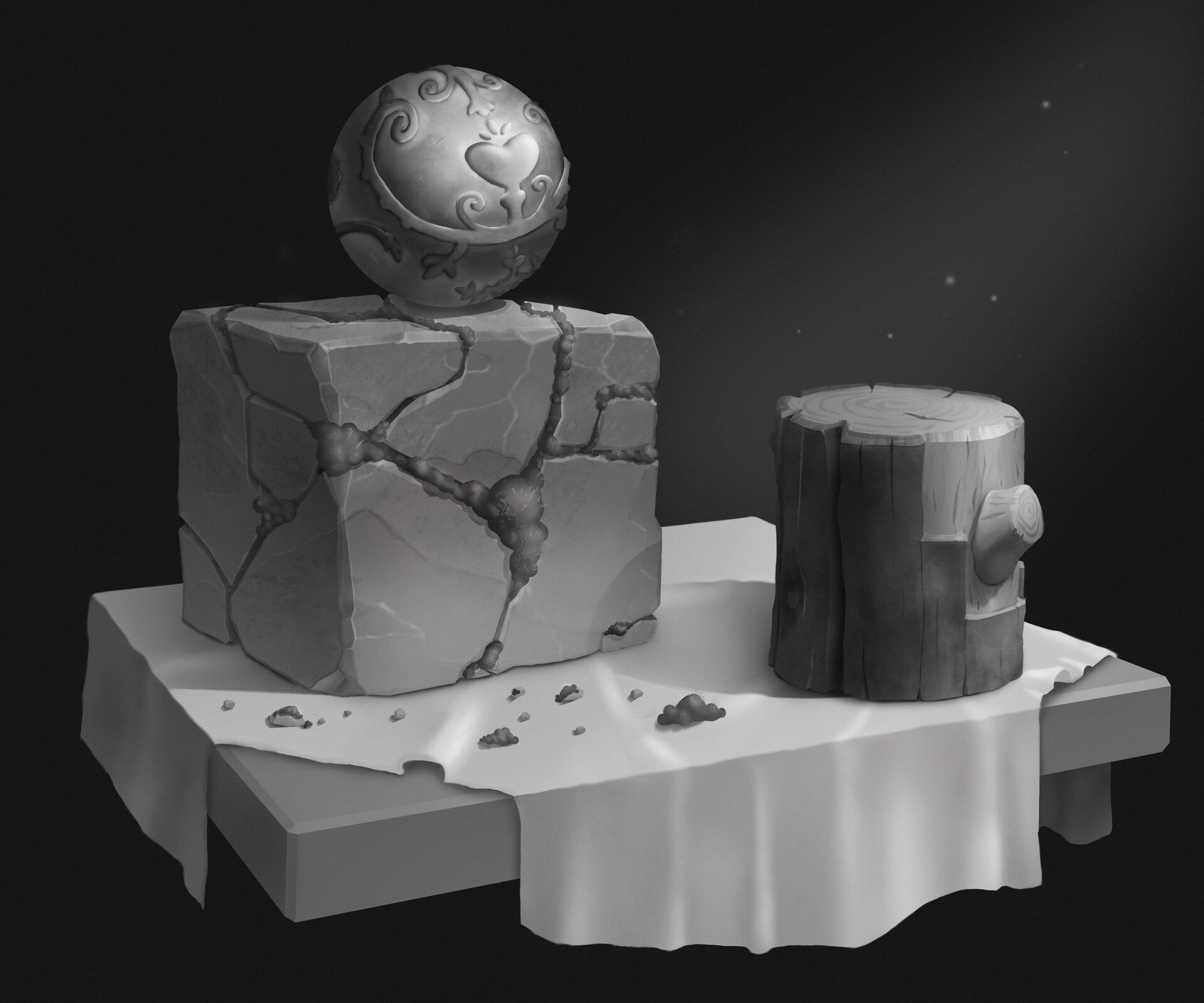 ArtStation - Primitives still life