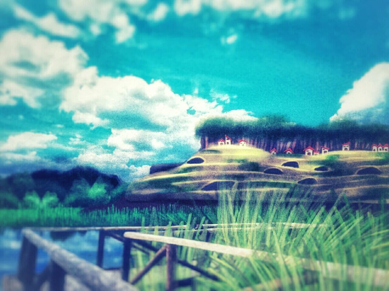 ArtStation - Memory's Lake Concept Art