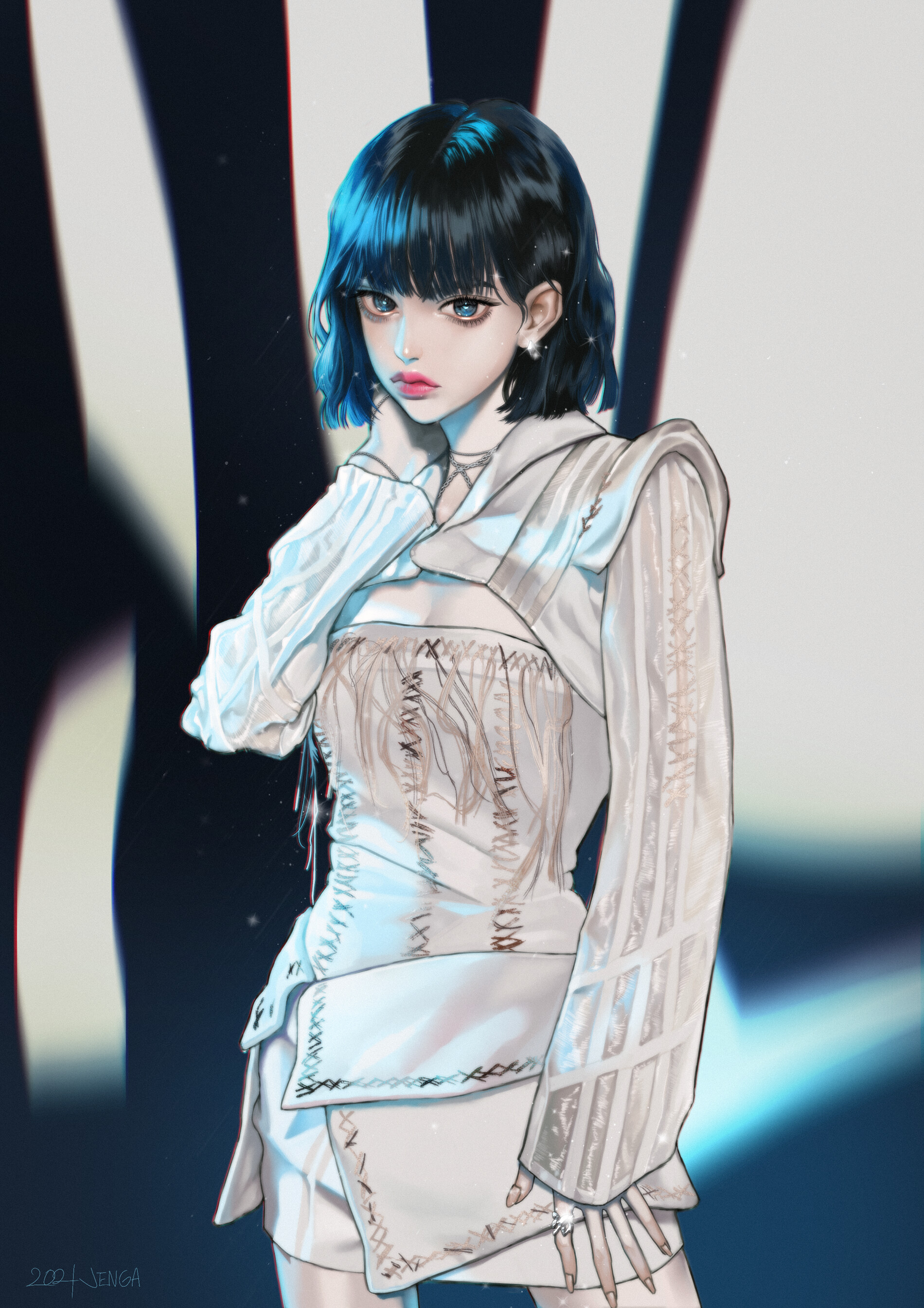 ArtStation - aespa winter fanart