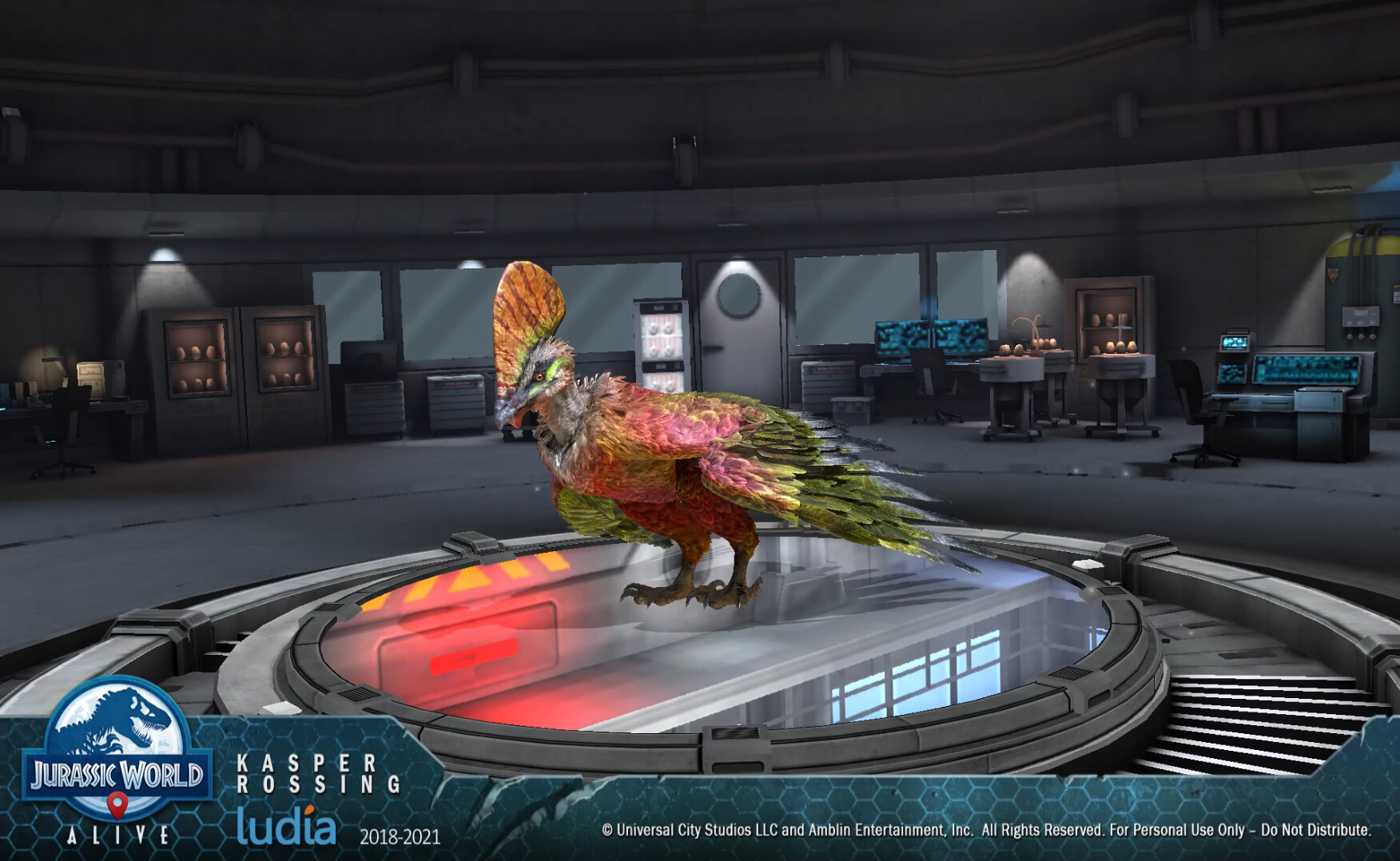 Kasper Rossing - Poukandactylus - Jurassic World Alive