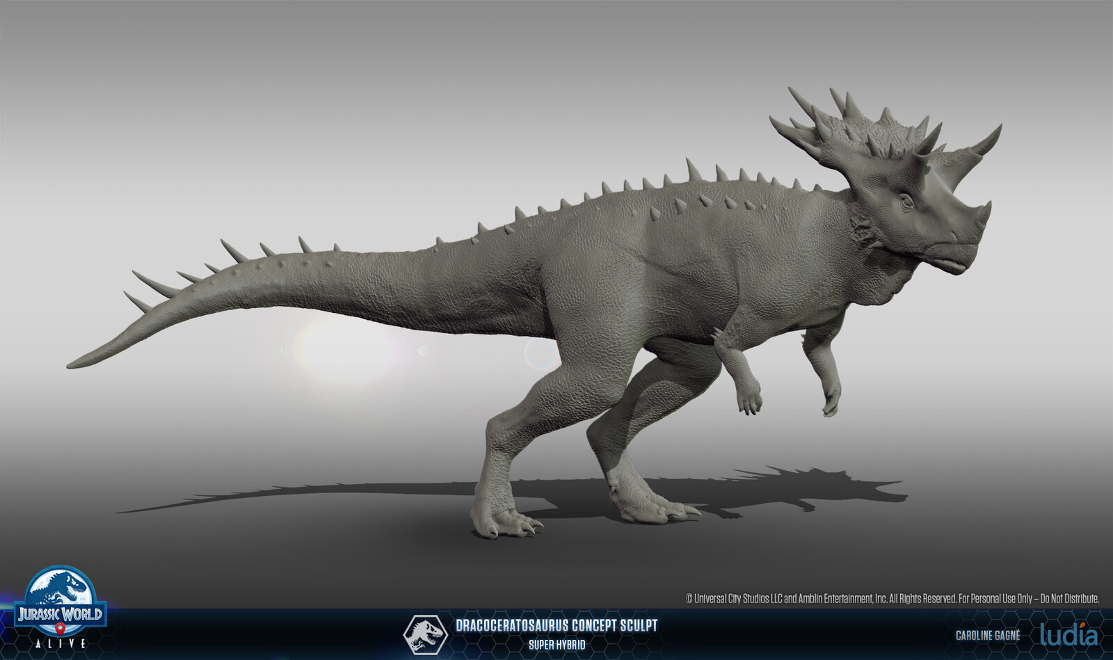 Caroline G. - Jurassic World Alive: Dracoceratosaurus