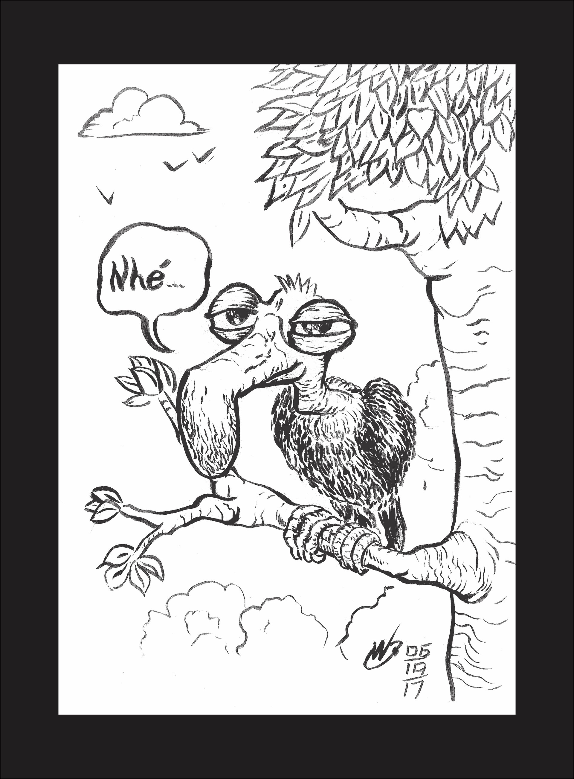 ArtStation - Nhé! - Inktober work