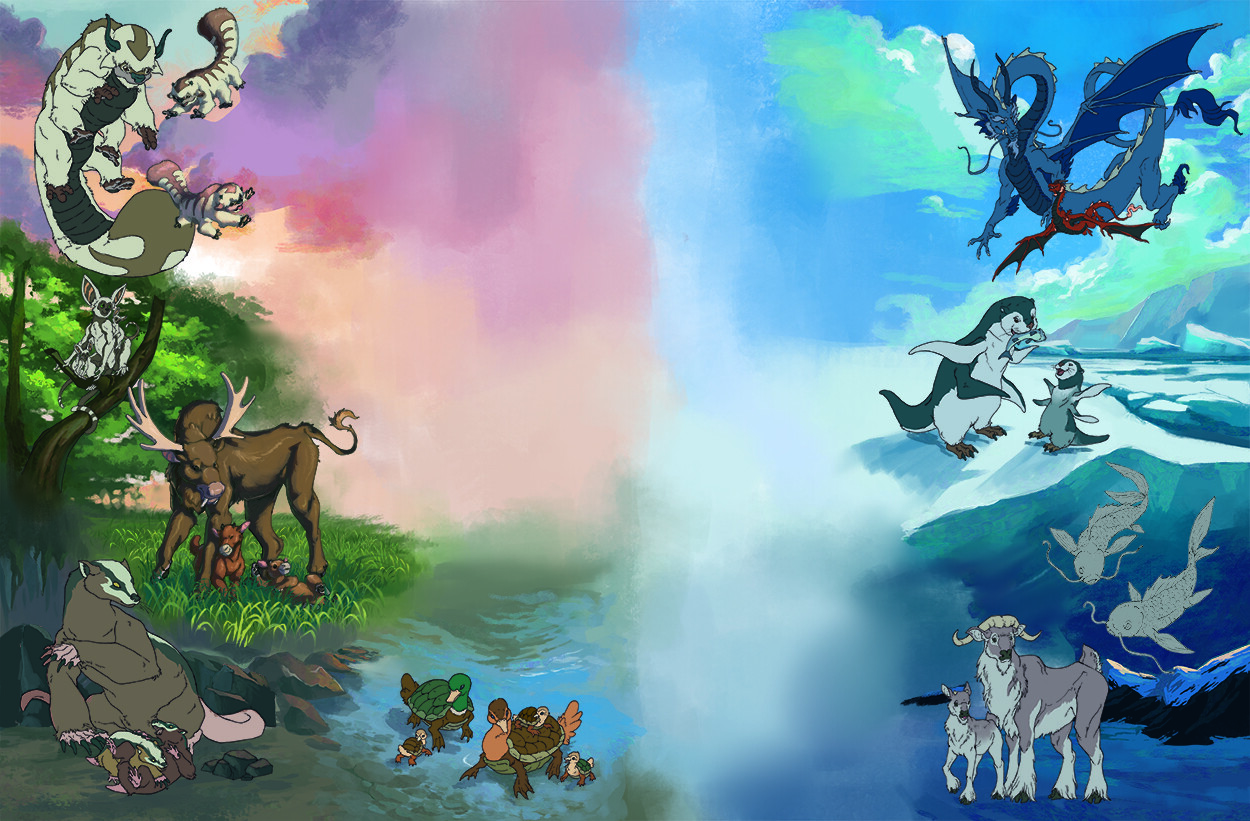 Fernanda Adami - ELEMENTS ATLA Fanzine -- Spread Page