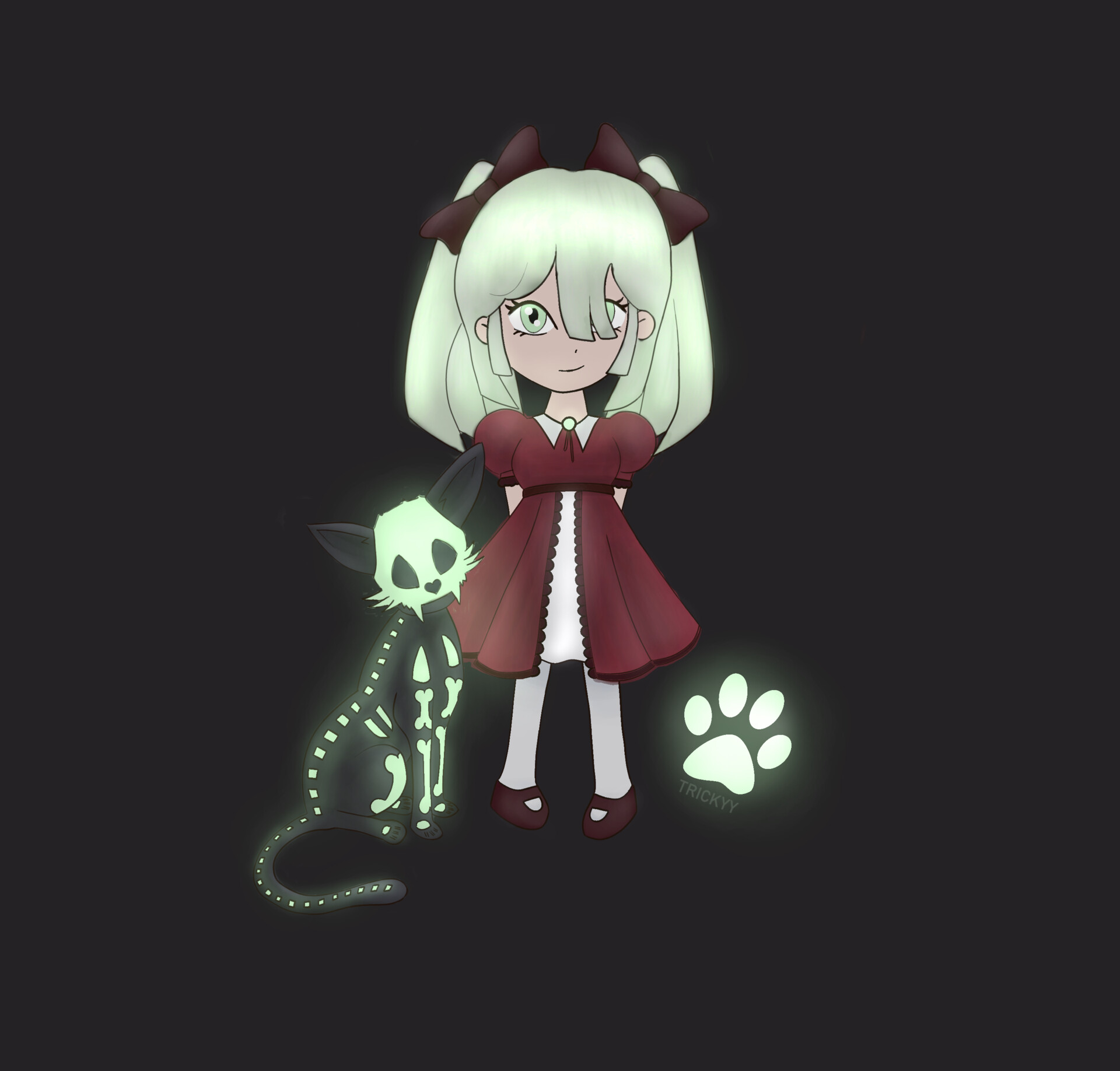 ArtStation - Glow Cat