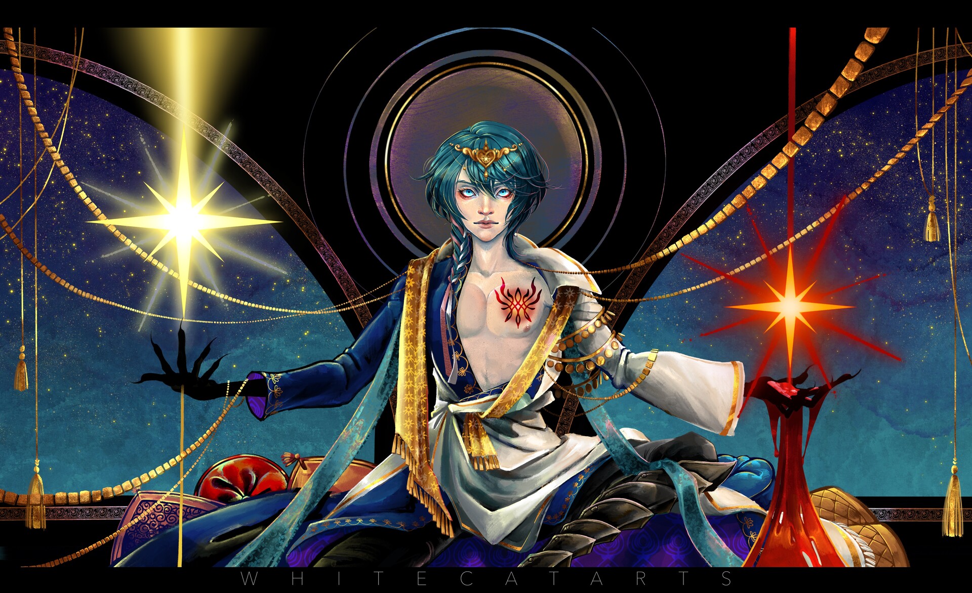 WhiteCatArts - Fell Star, Fallen Star (2)