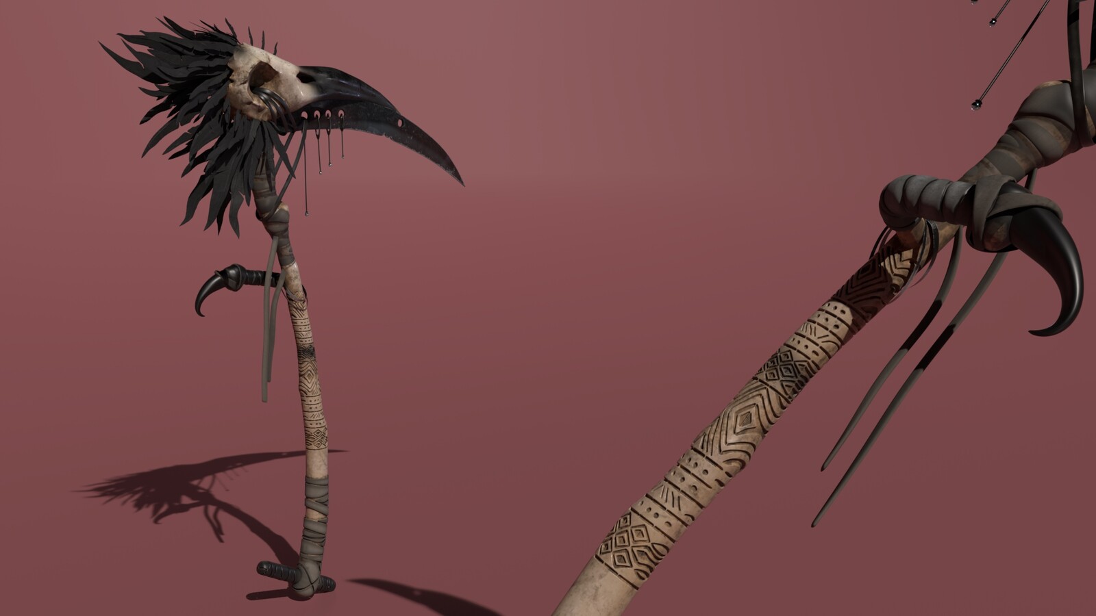 Erica Sheikhooni - Raven Skull Scythe