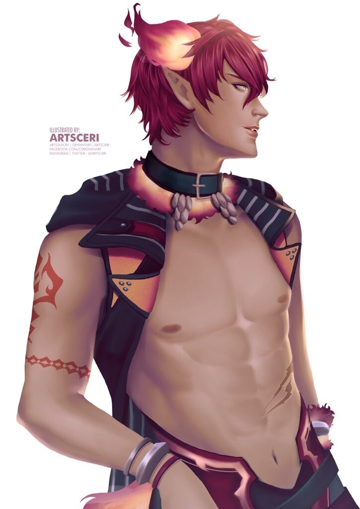 ArtStation - Ignis | Cafe Enchante