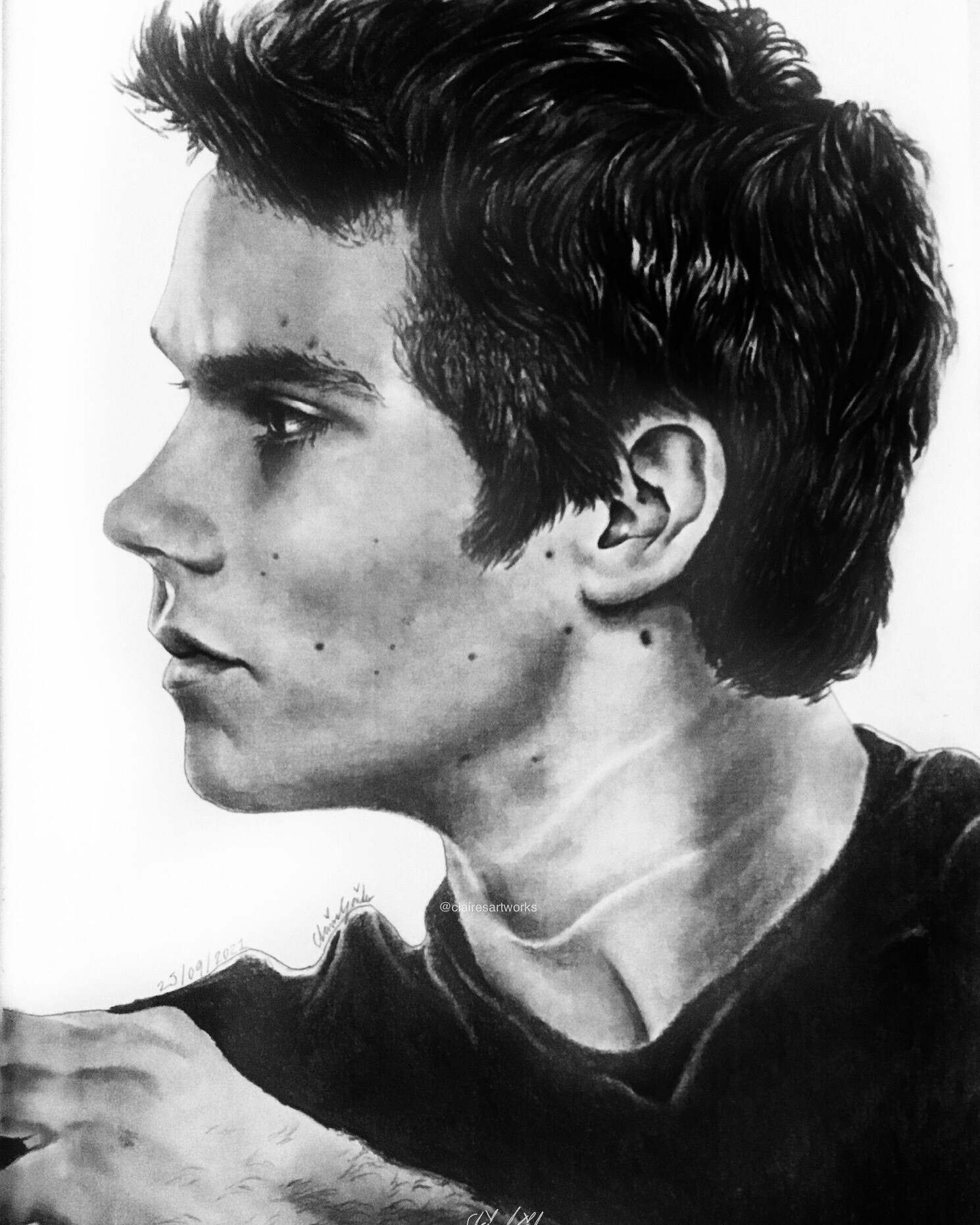 dylan o'brien coloring pages