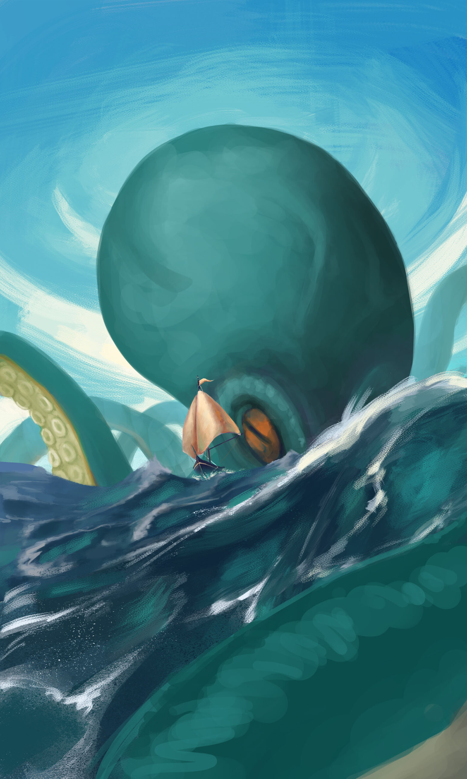 Bimo Maliki - Humongous baby kraken