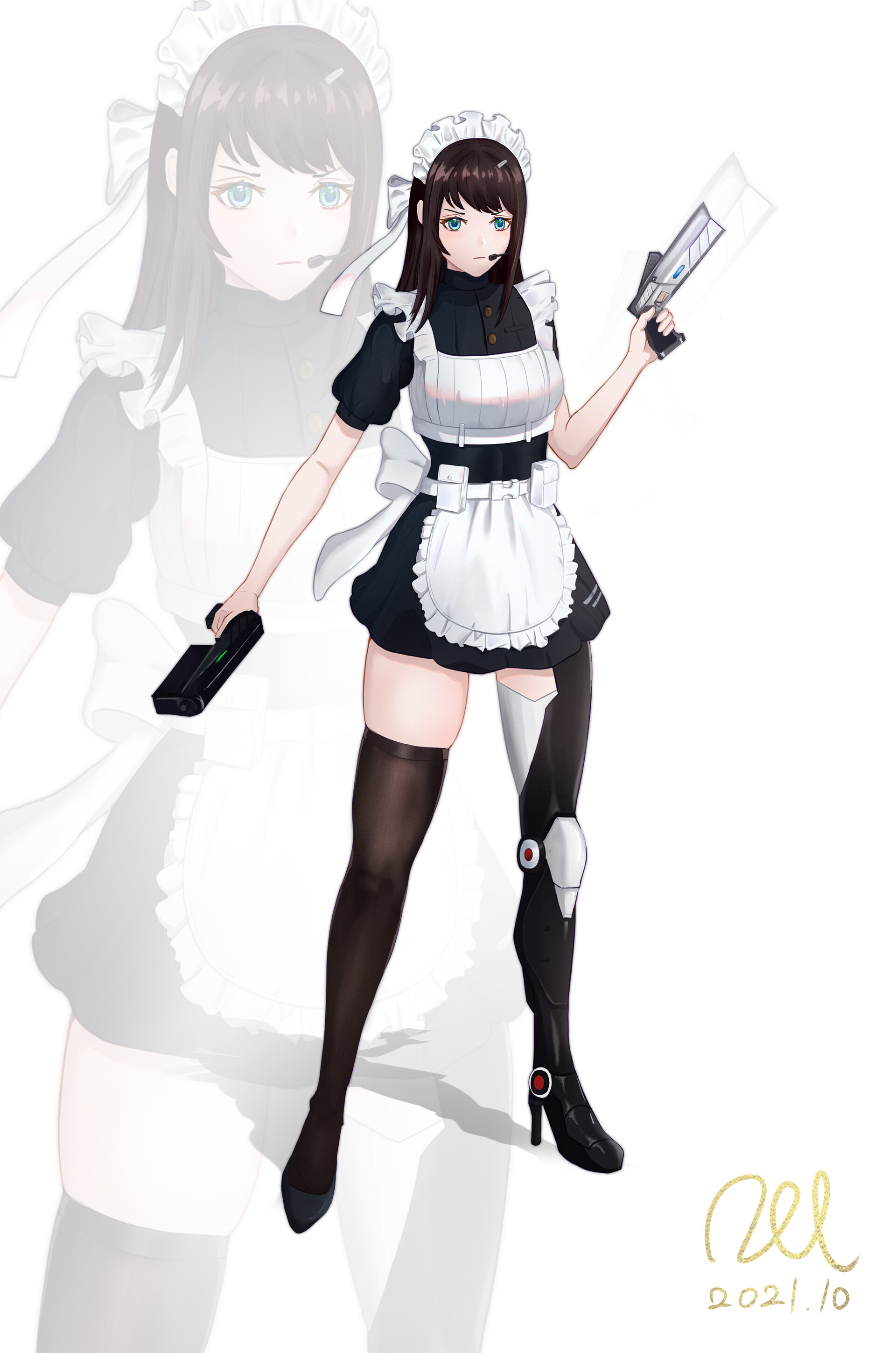 ArtStation - Battle Maid 战斗女仆