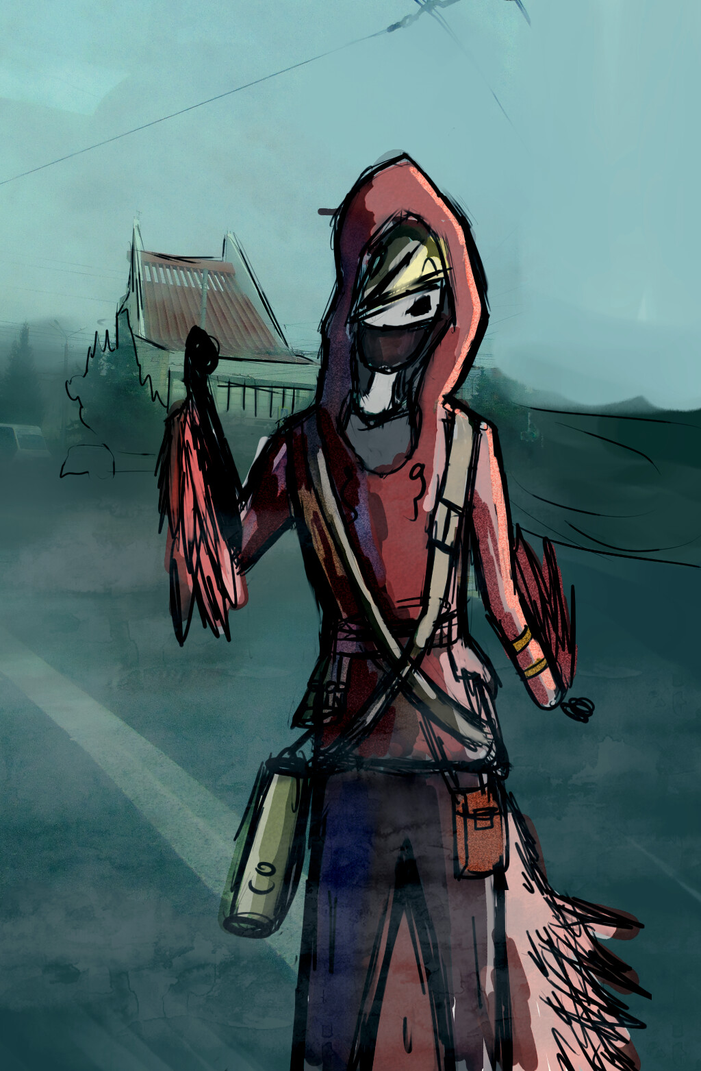 ArtStation - Omsk birds