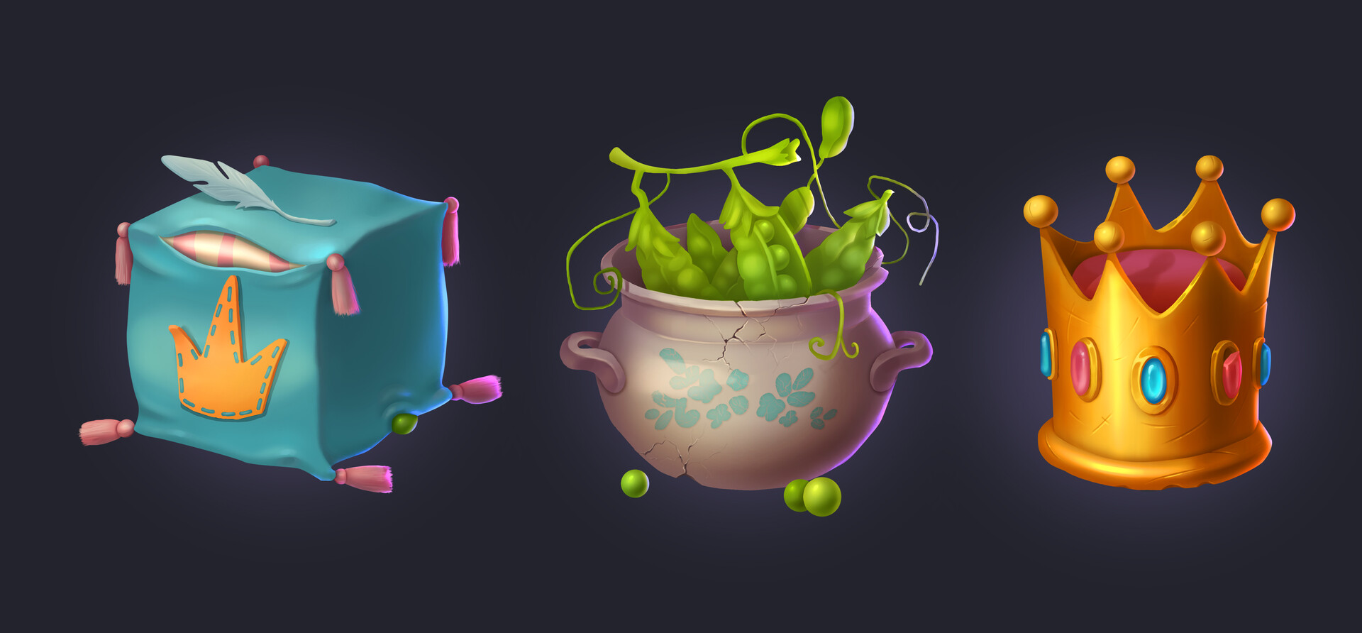ArtStation - small props study