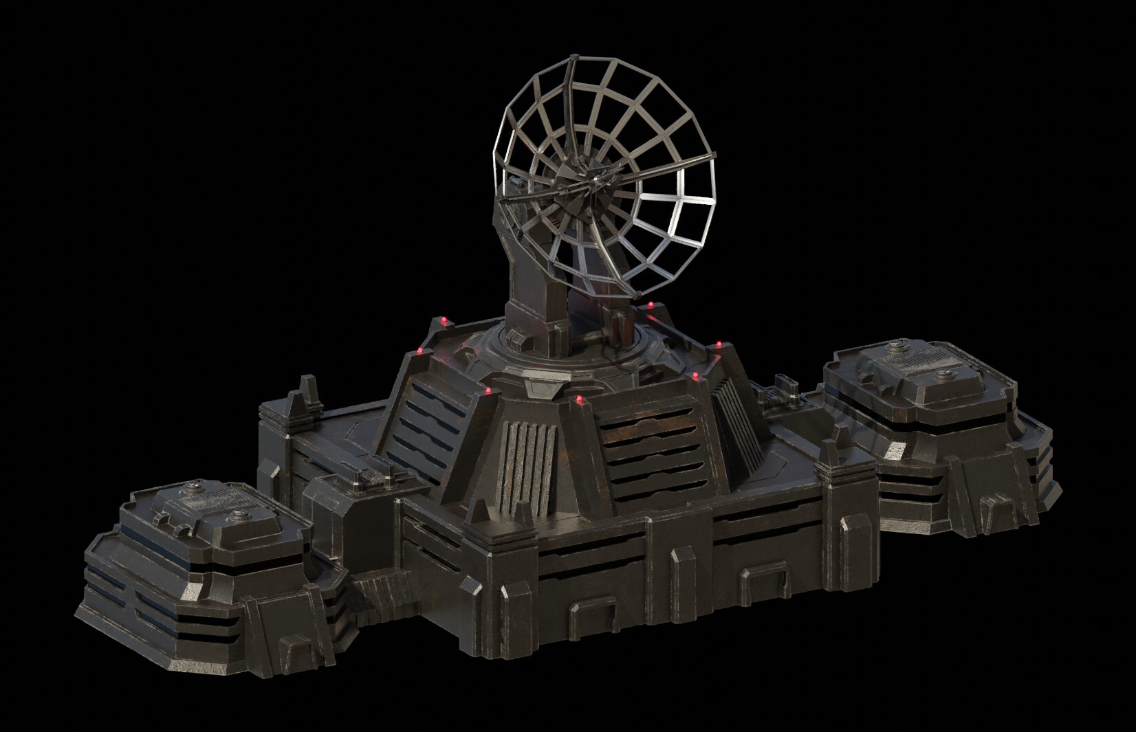 ArtStation - Interstellar communications building