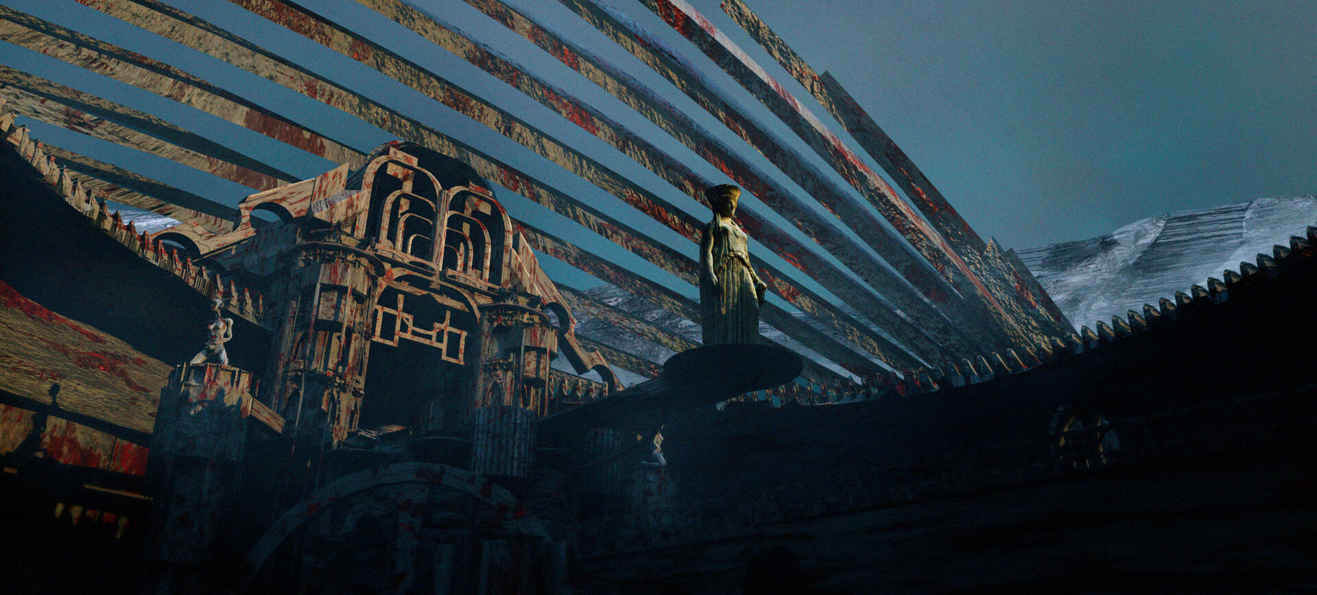 ArtStation - Mechanical castle