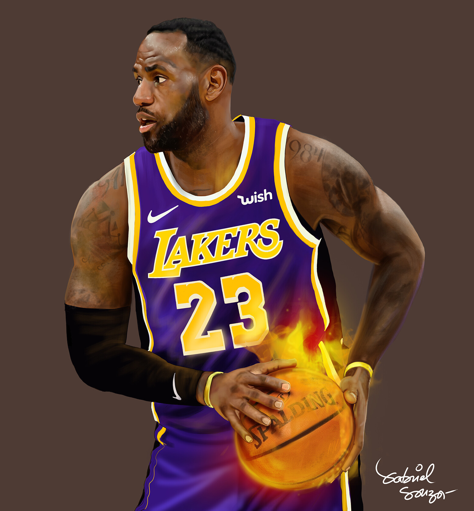 gabriel souza - LeBron James
