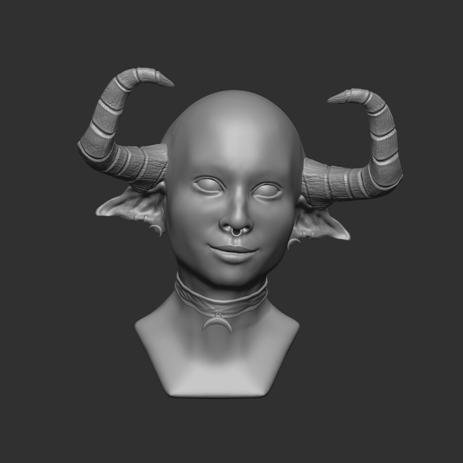 Alexander Korovin - Succubus of moons light - bust