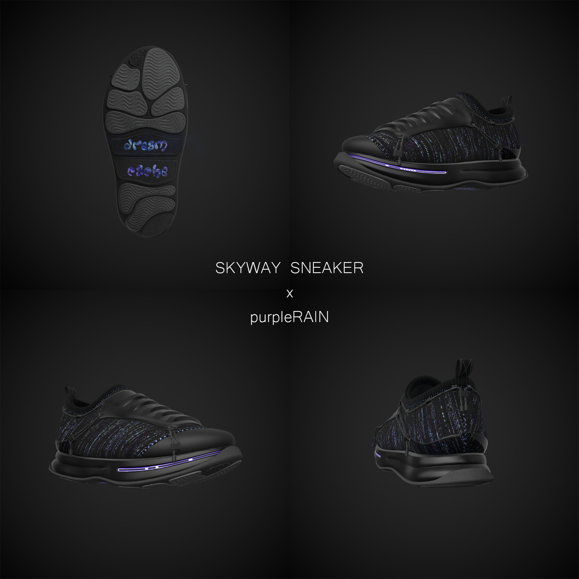 dream cache - Skyway Sneaker Realtime Character Asset
