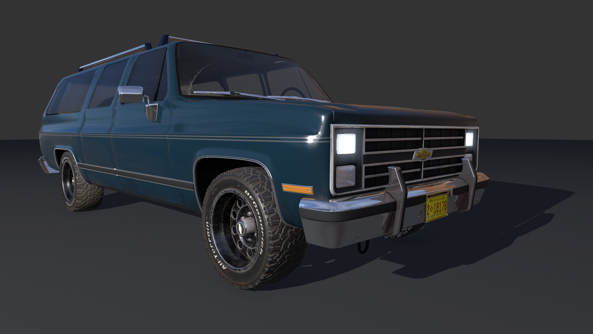 ArtStation - Chevrolet suburban