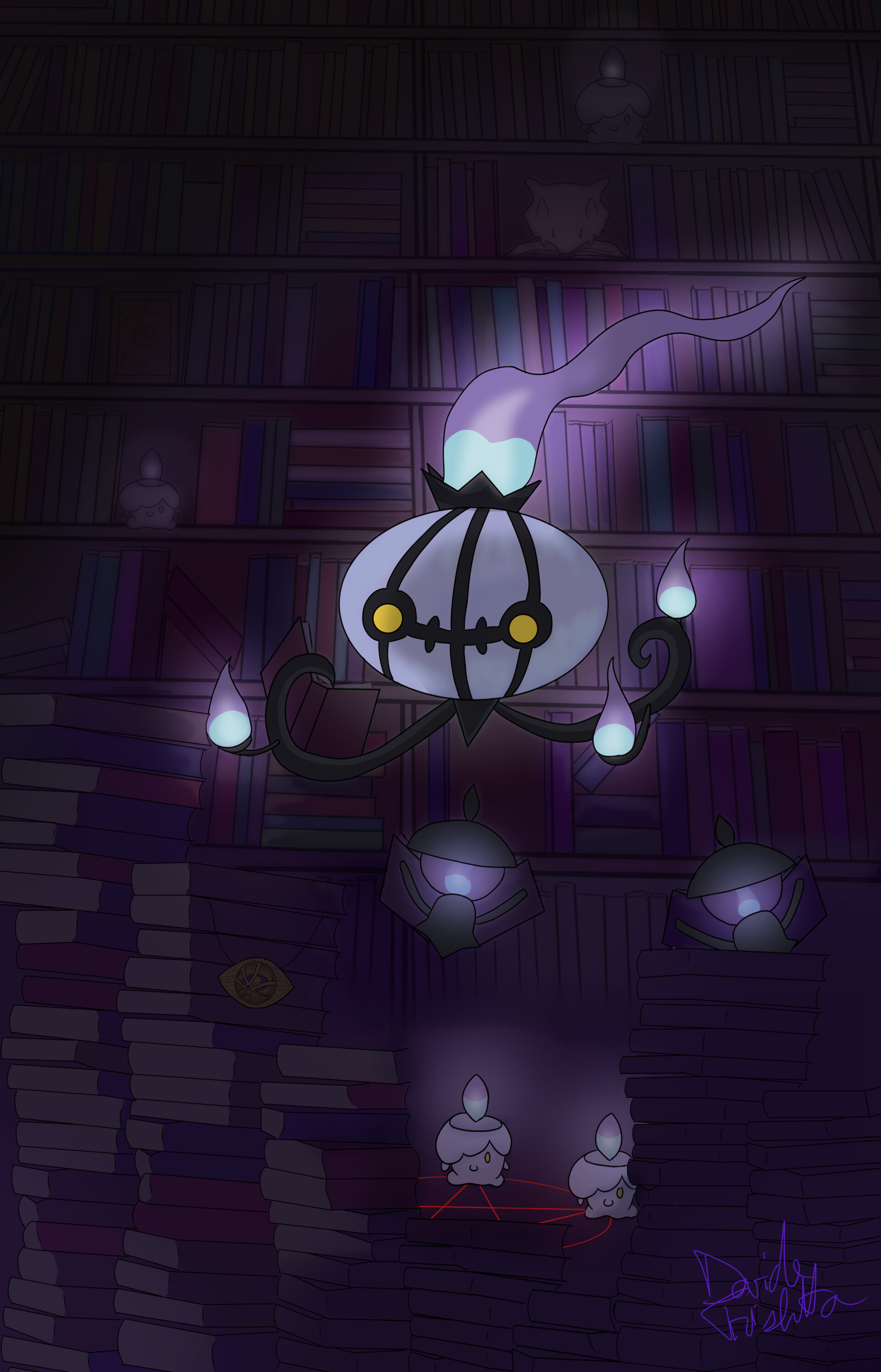 ArtStation - Chandelure