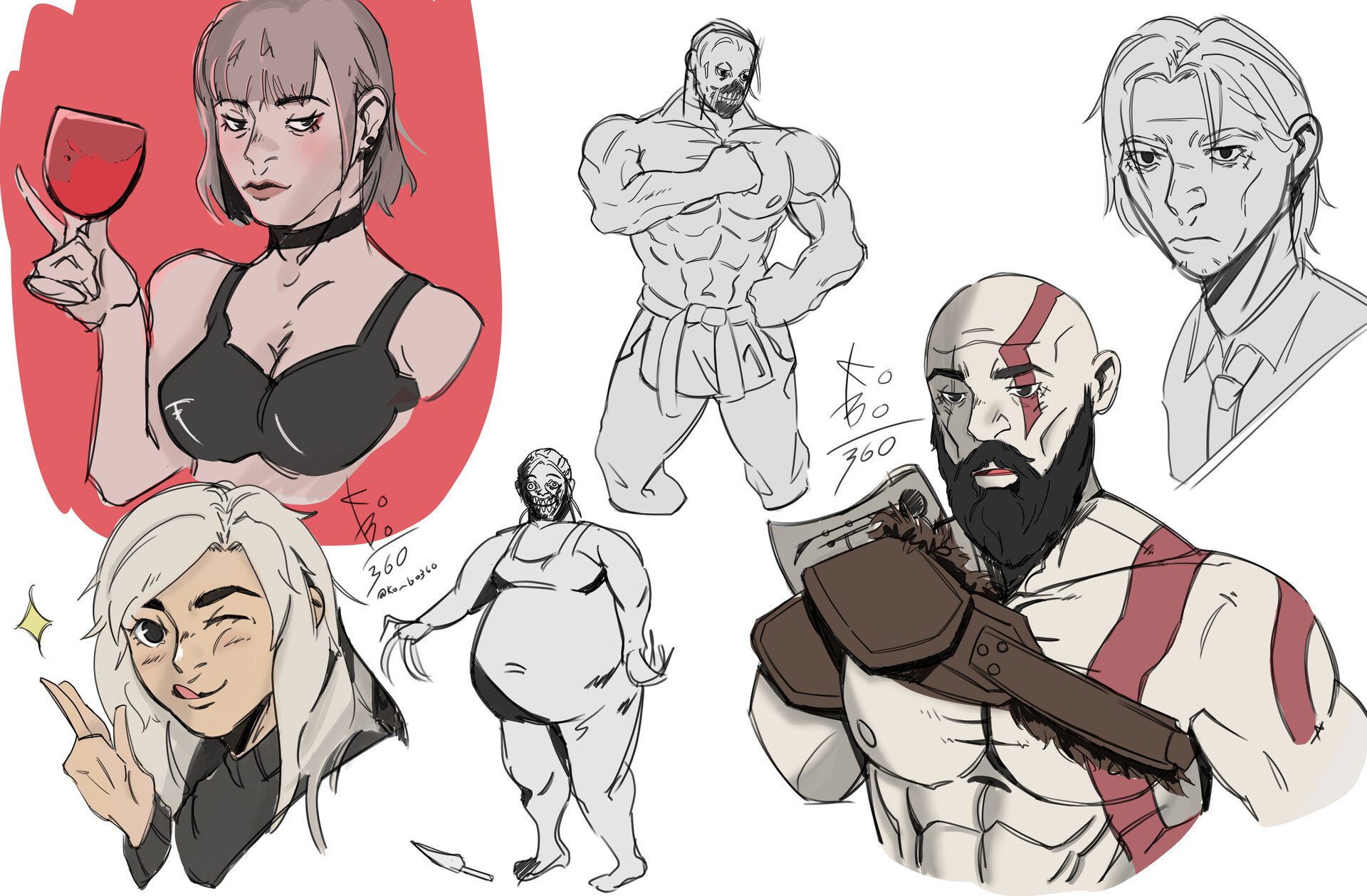 ArtStation - Some Ordinary Studying 15 - Kojimbo360