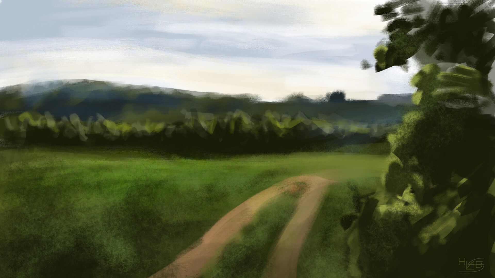 ArtStation - Sketch forest 2