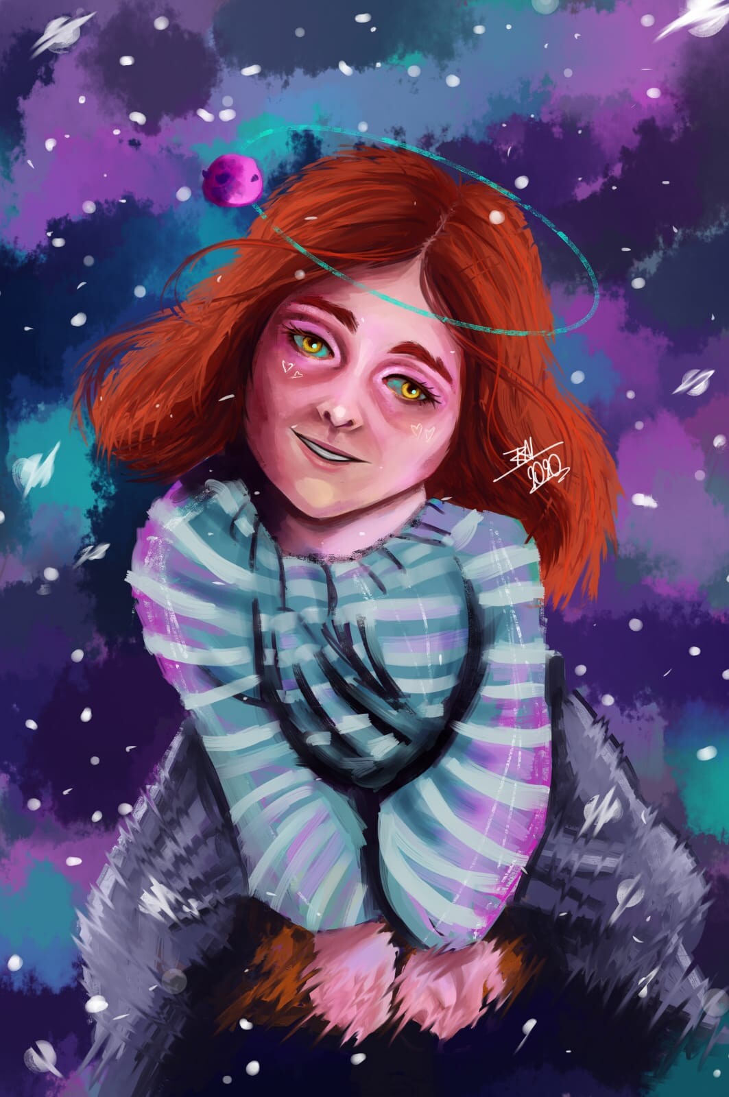 ArtStation - Space girl