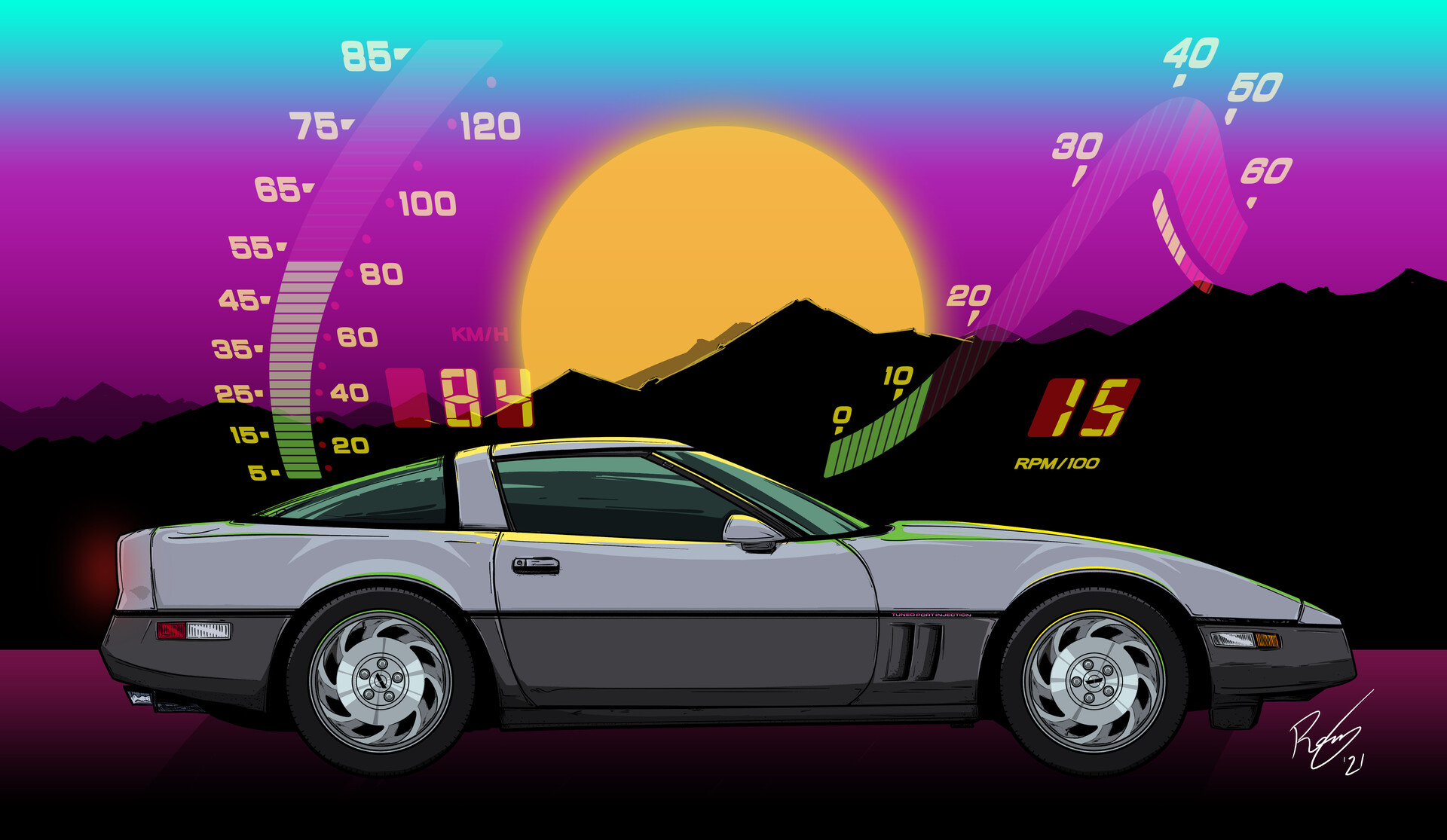 ArtStation - C4 Corvette